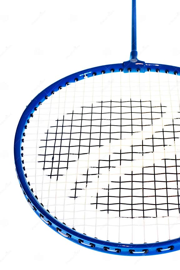 Badminton racket closeup stock image. Image of standing - 6144907