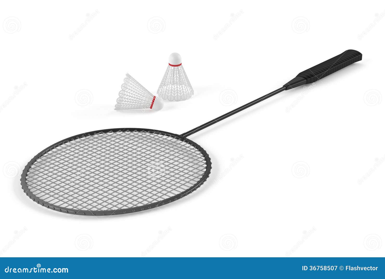 Badminton Racket Cartoon Vector | CartoonDealer.com #29312487