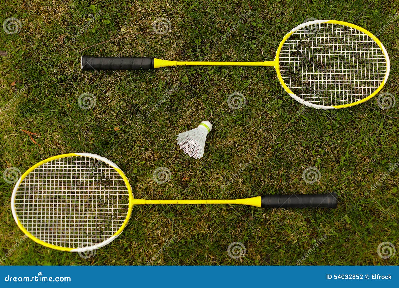 Badminton rackets stock photo. Image of professional - 54032852