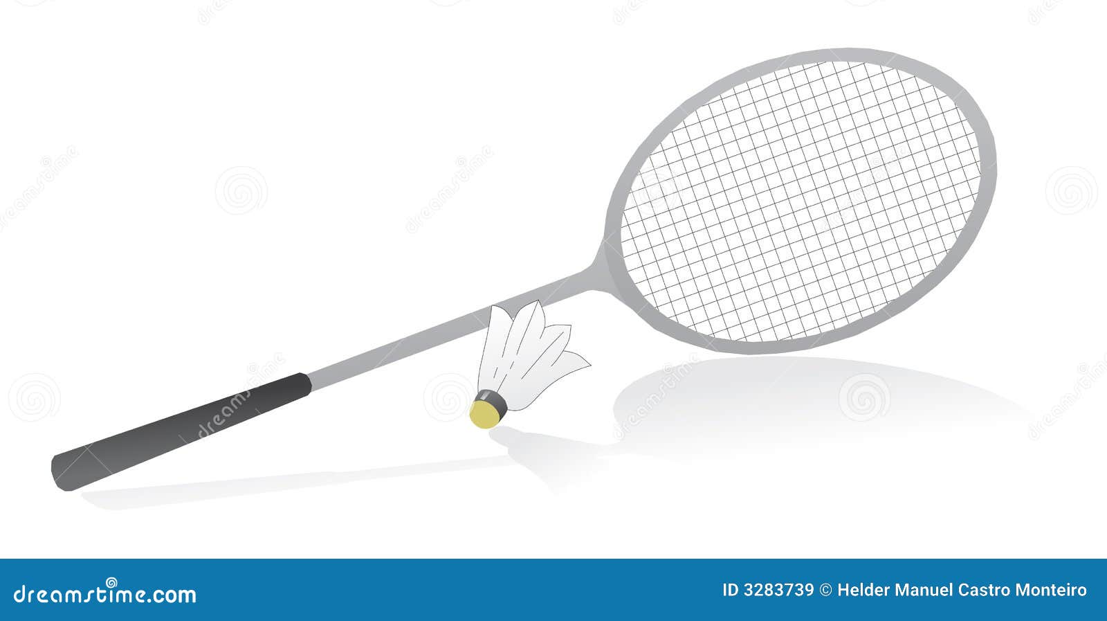 Badminton Racket And Shuttle Logo