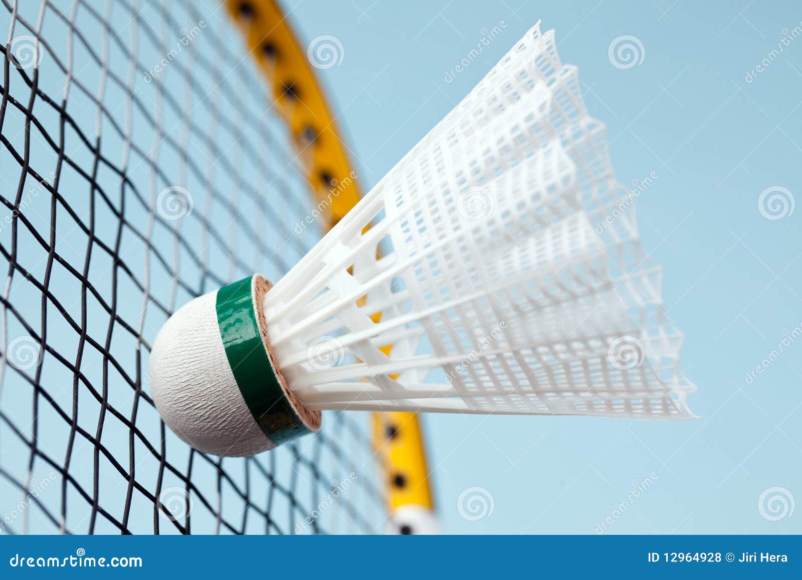 Badminton shuttlecock stock photo. Image of competition - 12964928