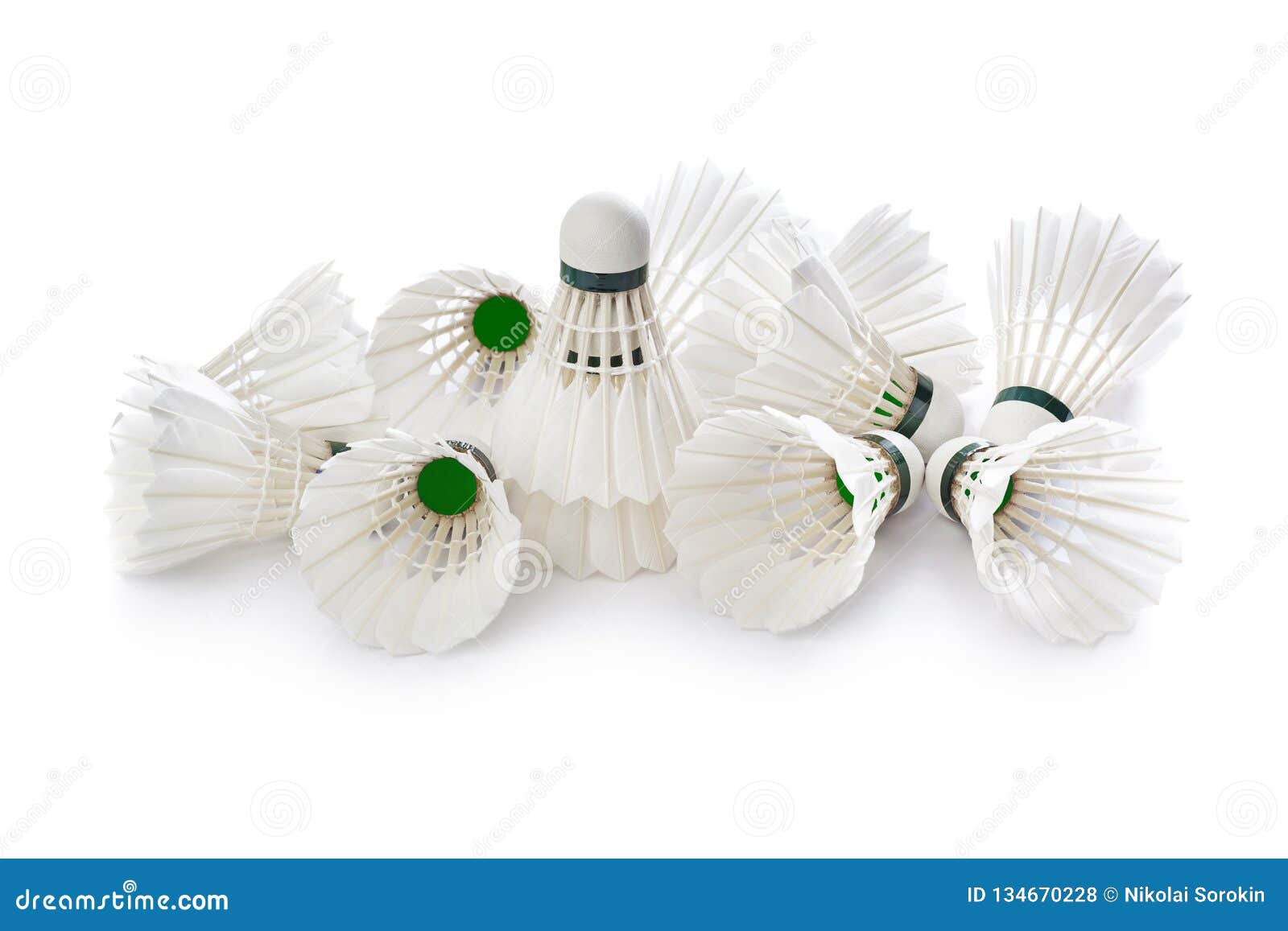 Badminton Stack Royalty-Free Stock Photo | CartoonDealer.com #19777503