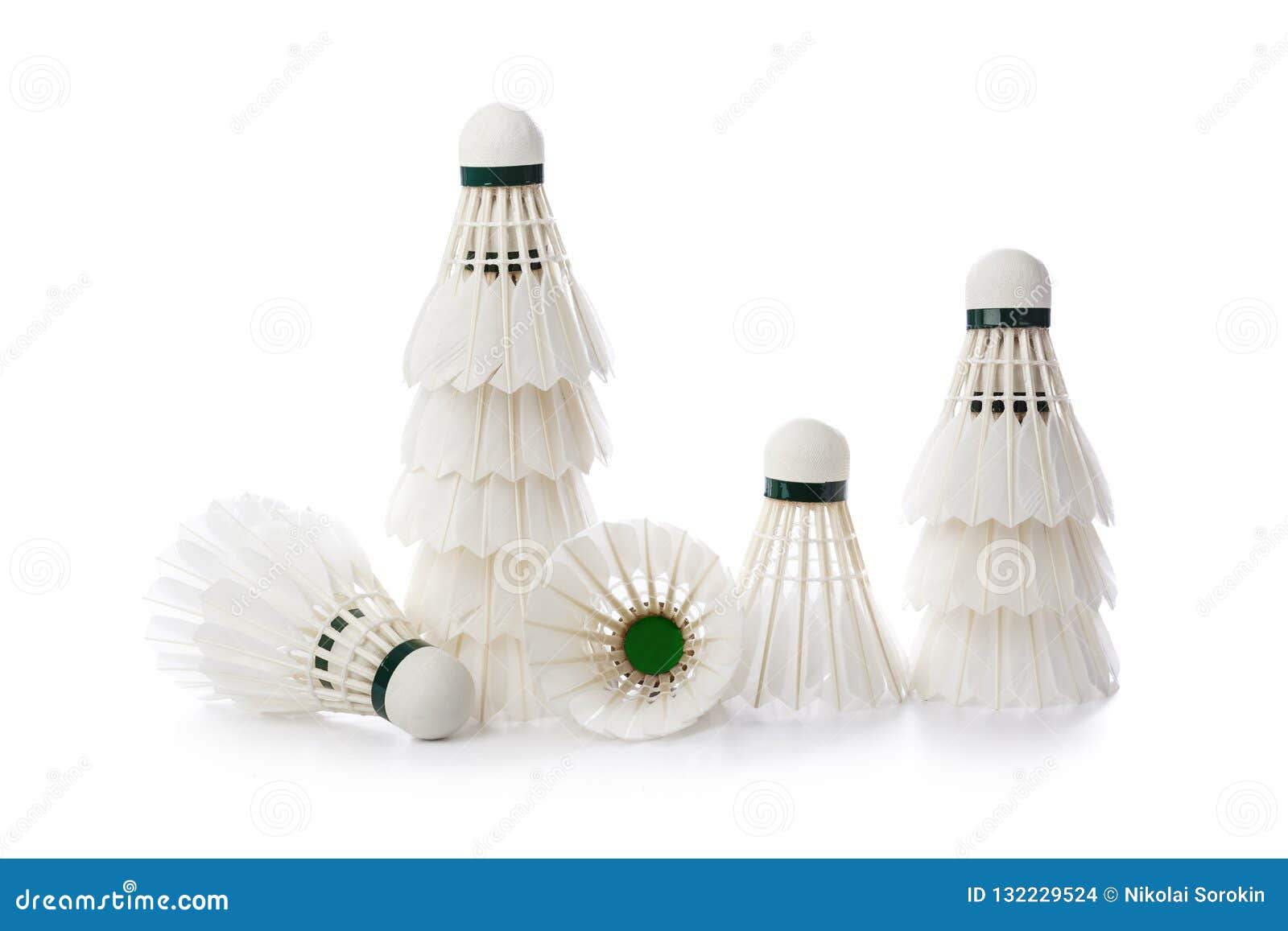 Badminton Stack Royalty-Free Stock Photo | CartoonDealer.com #19777503