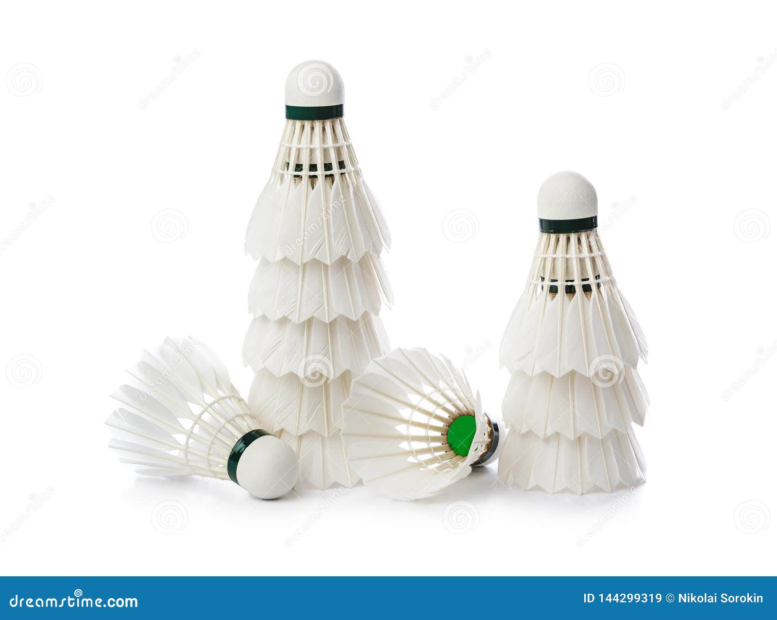 Badminton Stack Royalty-Free Stock Photo | CartoonDealer.com #19777503