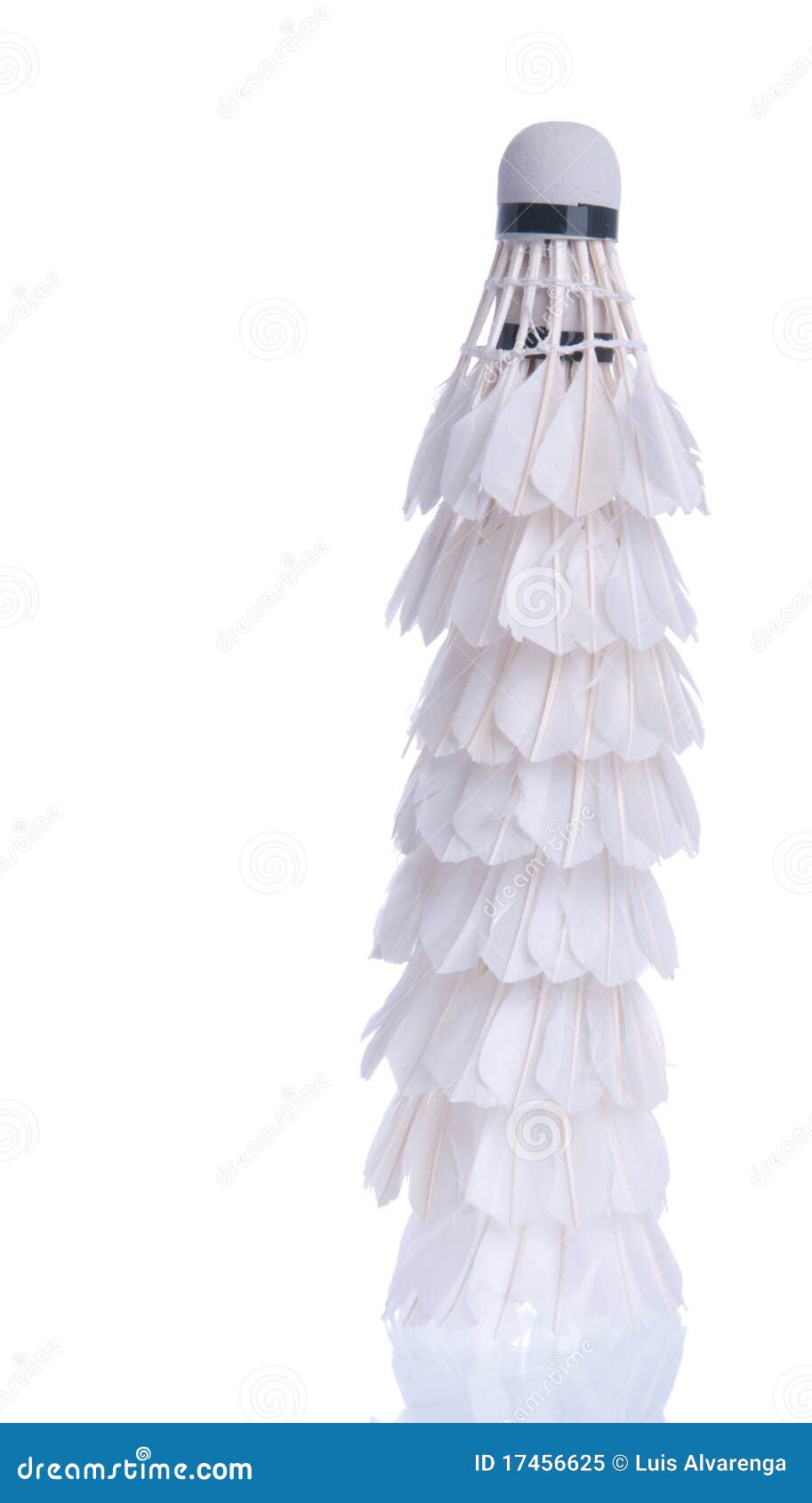 Badminton shuttlecocks stock image. Image of recreational - 17456625