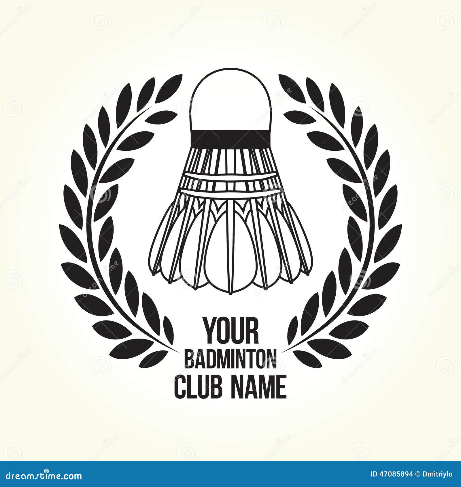 Badminton Silhouette Club Logo Stock Vector - Illustration of club ... Badminton Silhouette Club Logo Stock Vector - Illustration of club ...