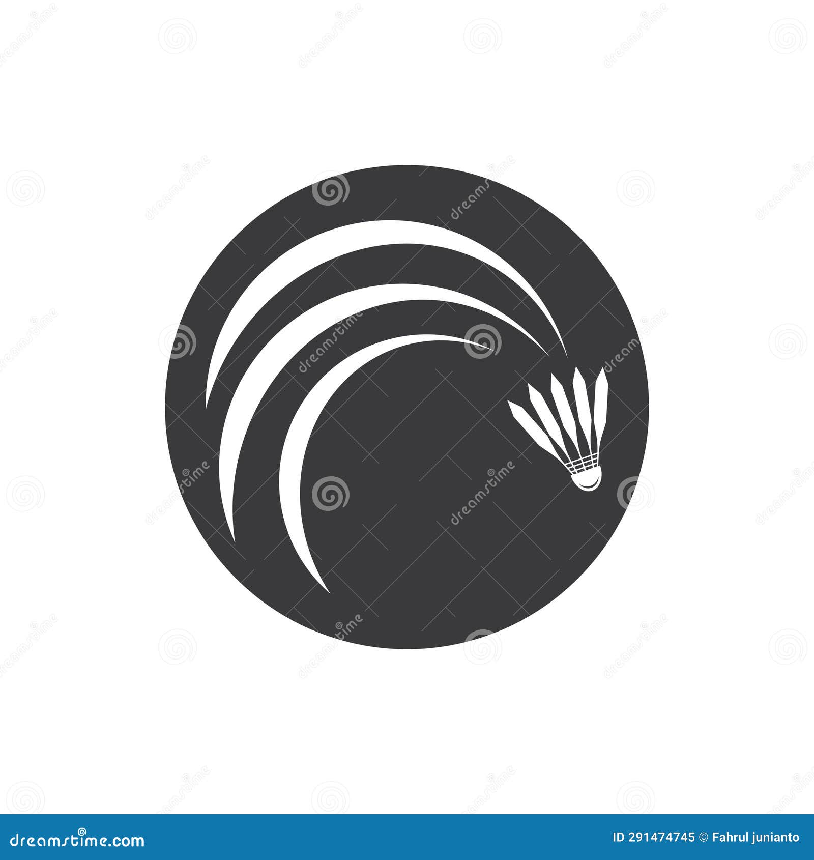 Badminton Sport Icon and Symbol Vector Template Illustration Stock ...