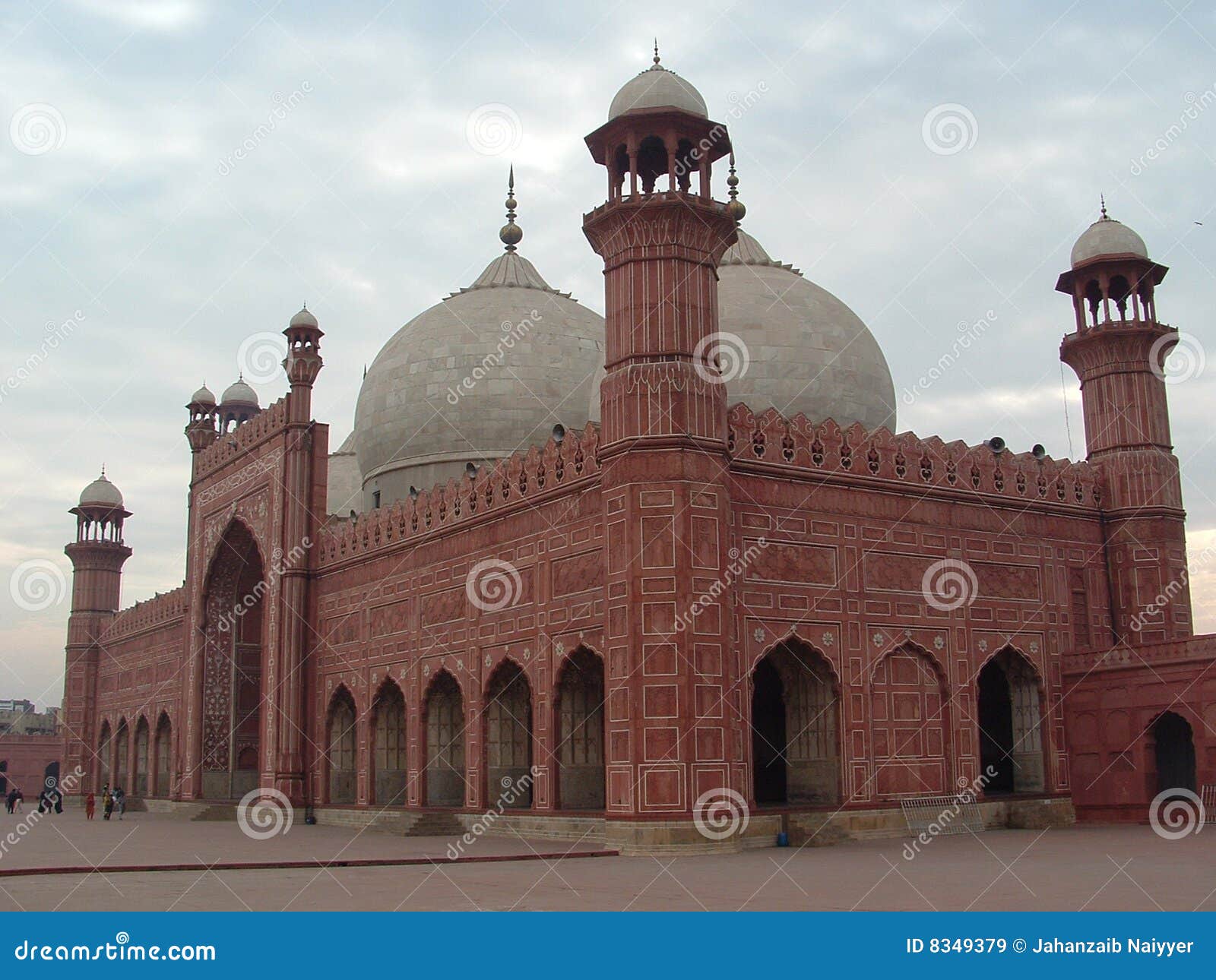 Badshahi Mosque Or Red Mosque In Lahore,Pakistan. Royalty-Free Stock ...