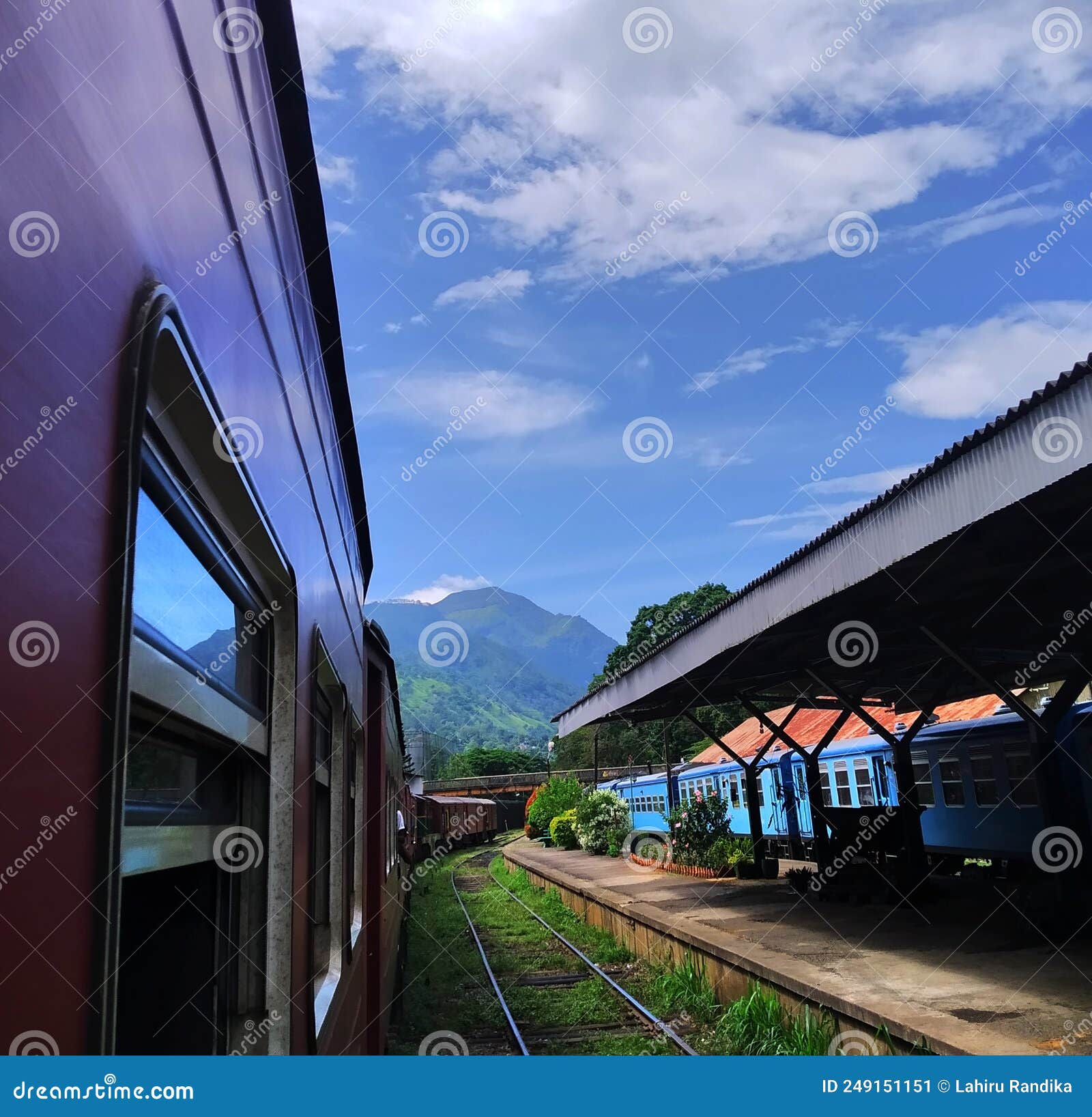 Badulla Railway Station, Sri Lanka Royalty-Free Stock Photography ...