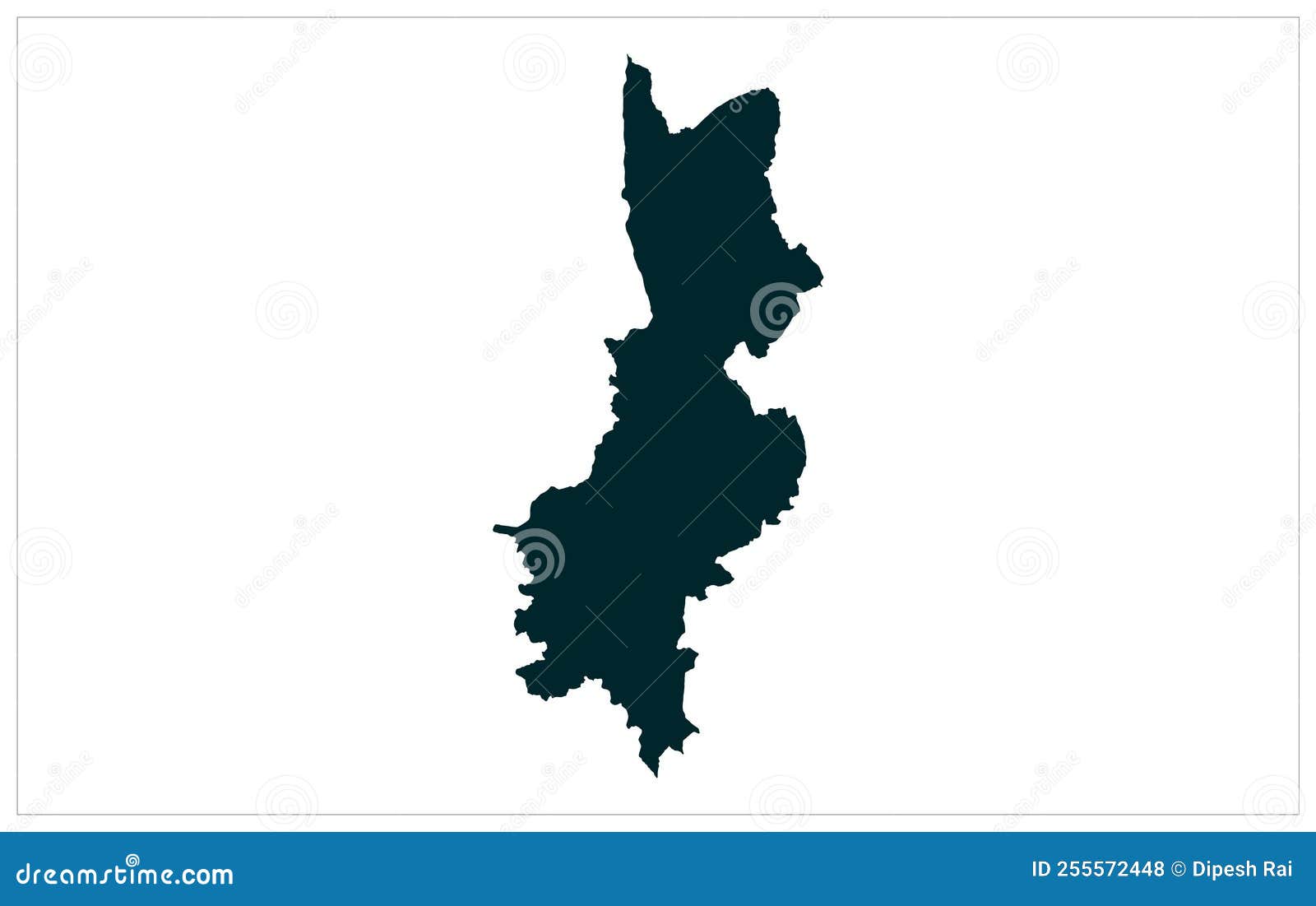 Badulla Srilanka Map Illustration Stock Illustration - Illustration of ...