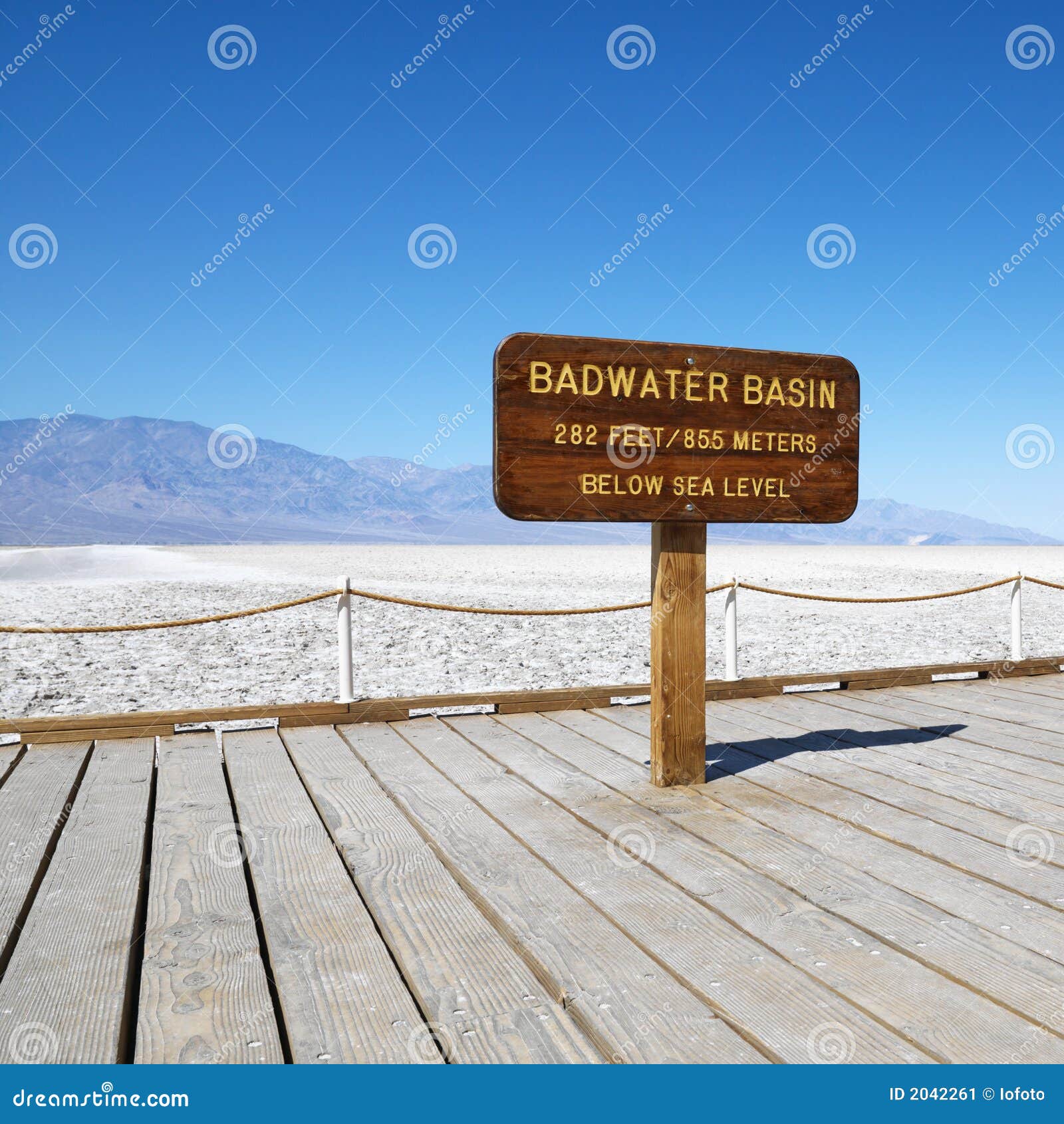 Badwater Basin in Death Valley. Stock Image - Image of basin, park: 2042261