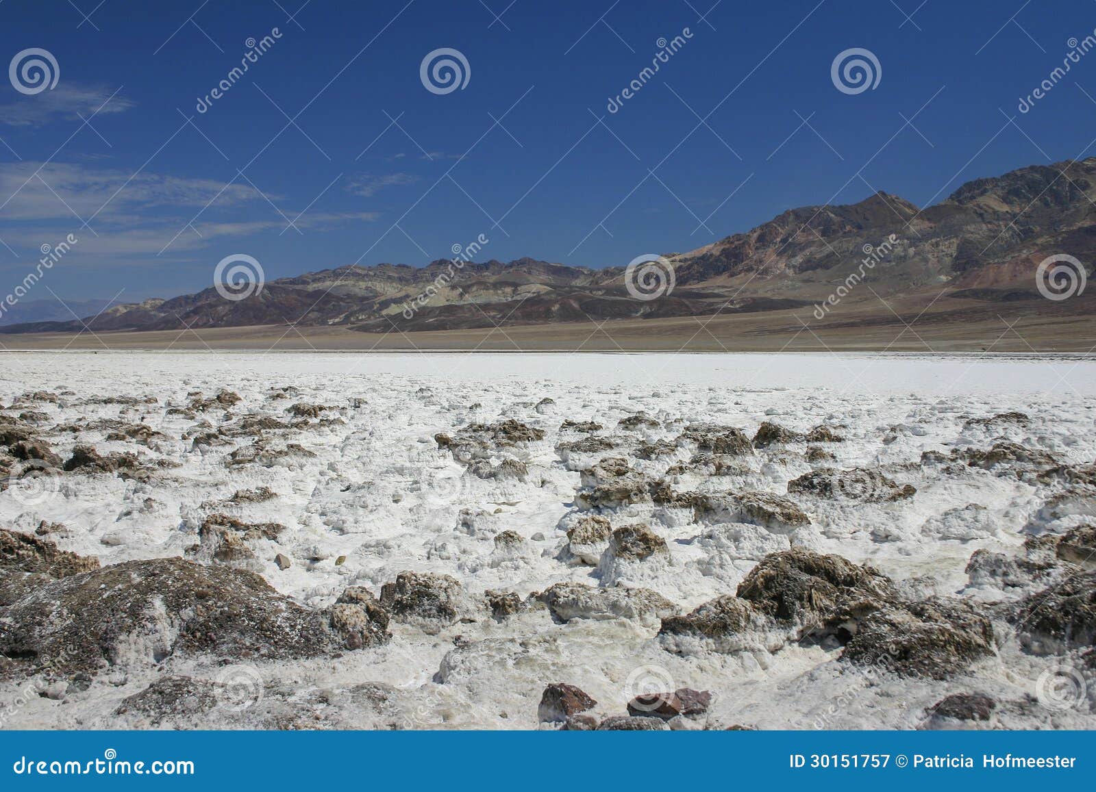 Salt in Death Valley stock image. Image of wilderness - 30151757