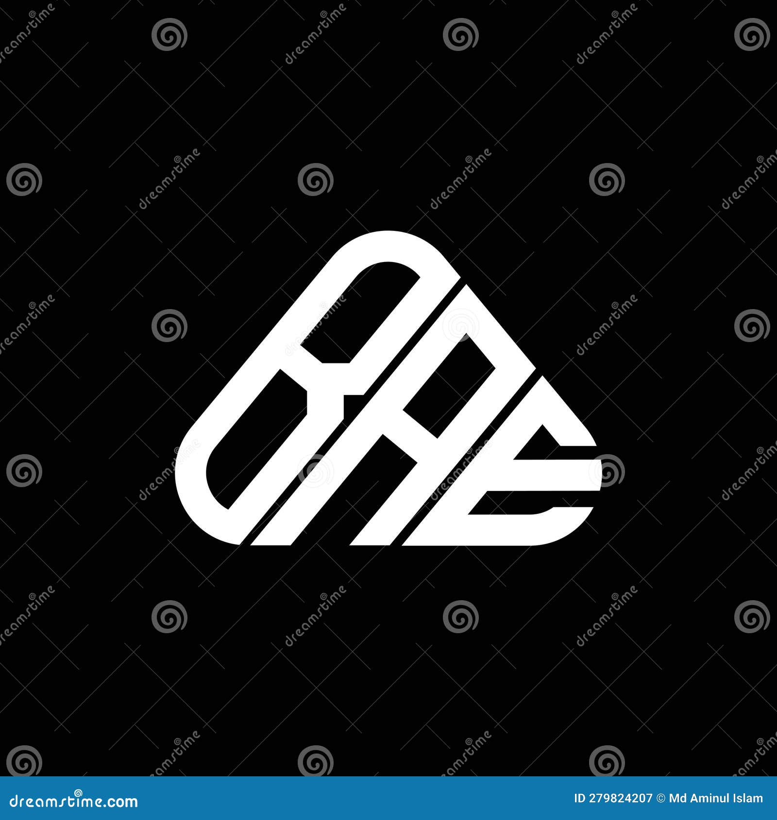 BAE Letter Logo Creative Design with Vector Graphic, BAEound Triangle ...