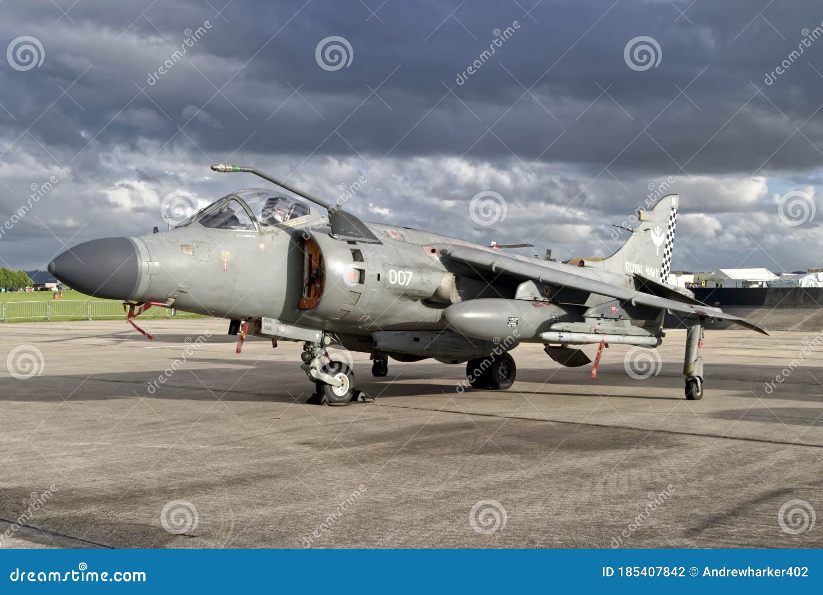 BAe Sea Harrier F/a.2 ZH806 007 Editorial Photography - Image of ...