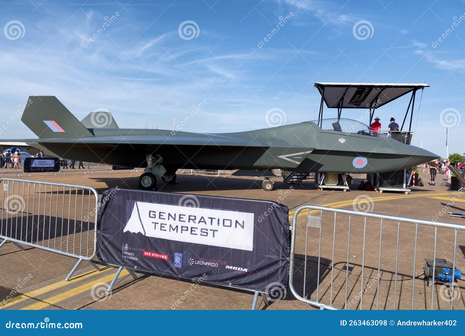 BAE Systems Full Scale Replica Tempest Sixth-Generation Jet Fighter ... BAE Systems Full Scale Replica Tempest Sixth-Generation Jet Fighter ...