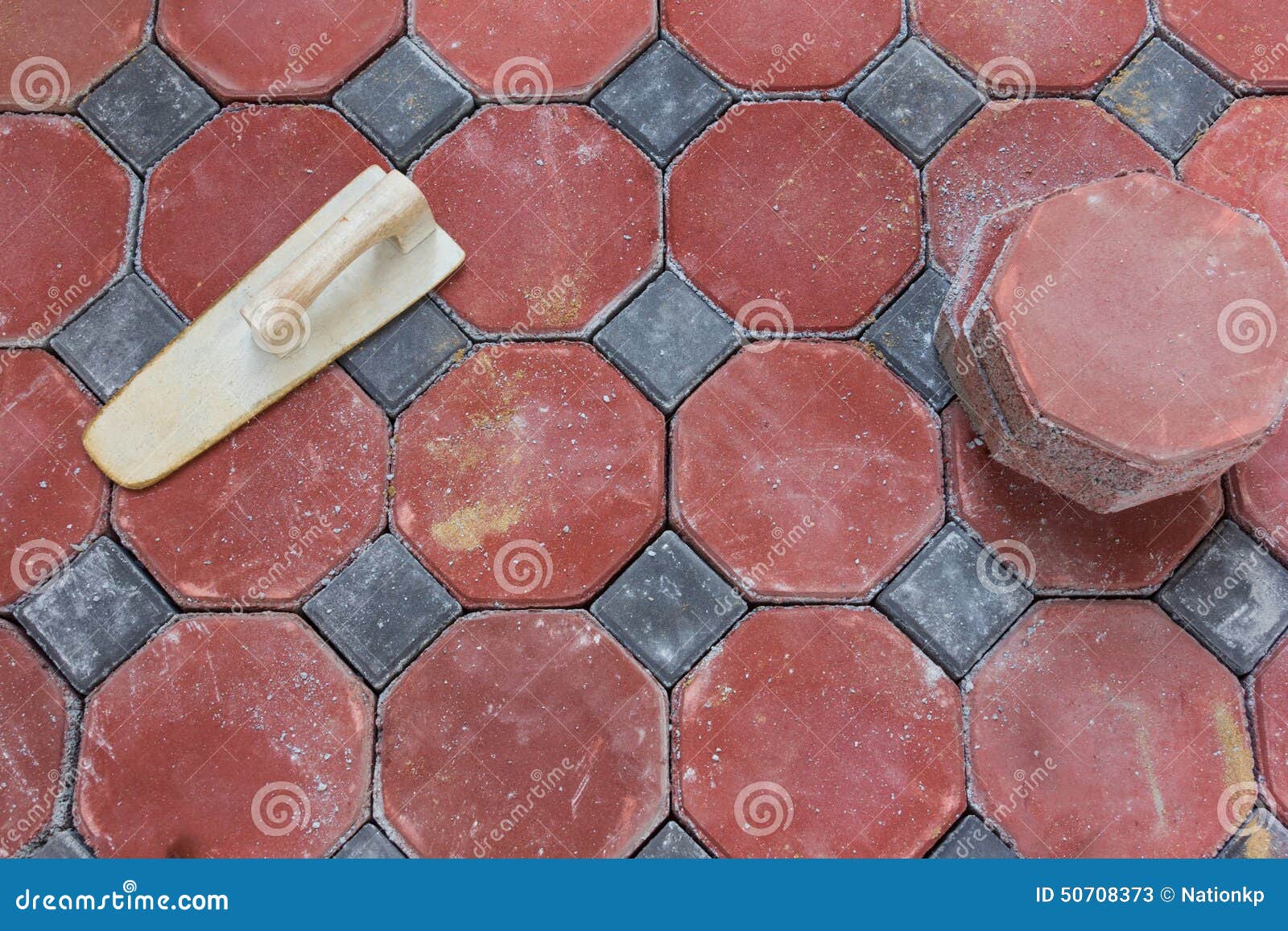 Baeuty Brown New Hexagon Brick Stock Image - Image of backdrop, mosaic ...