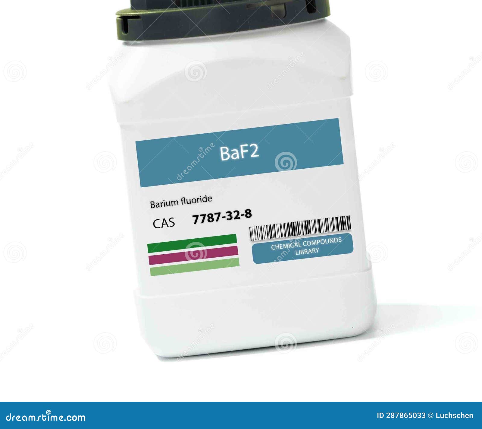 BaF2 - Barium Fluoride stock image. Image of fluoride - 287865033