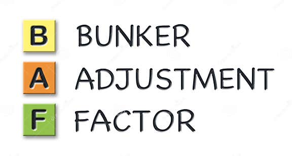 BAF Initials in Colored 3d Cubes with Meaning Stock Illustration ...