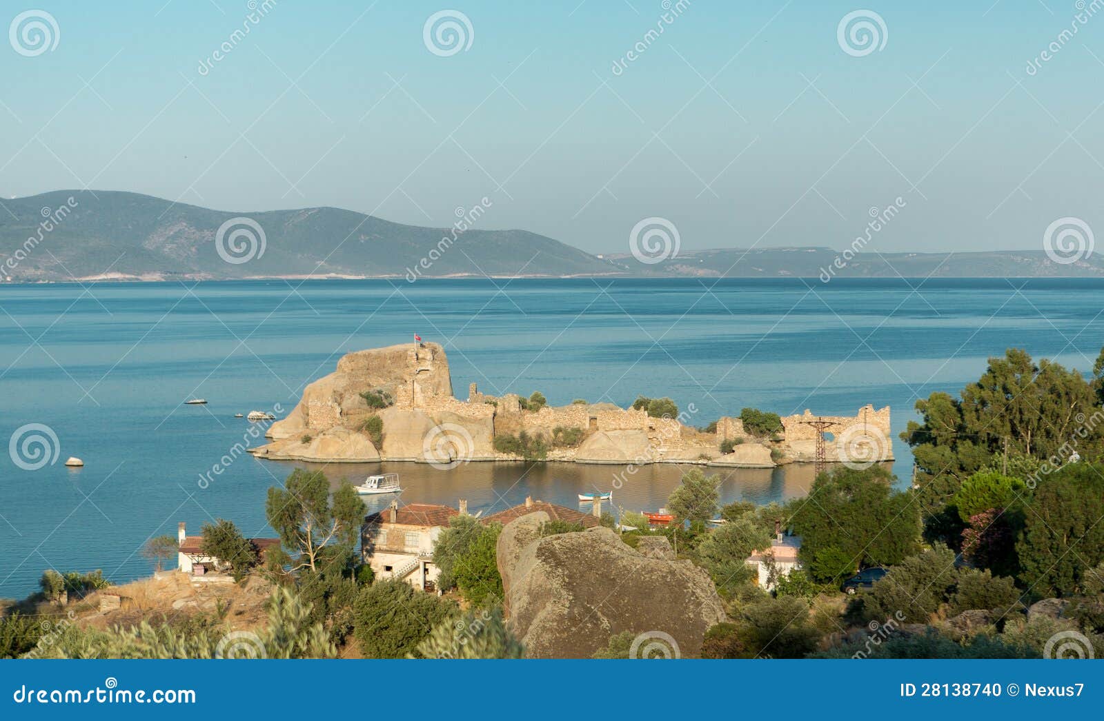 Bafa Lake stock photo. Image of remote, pond, bafa, land - 28138740