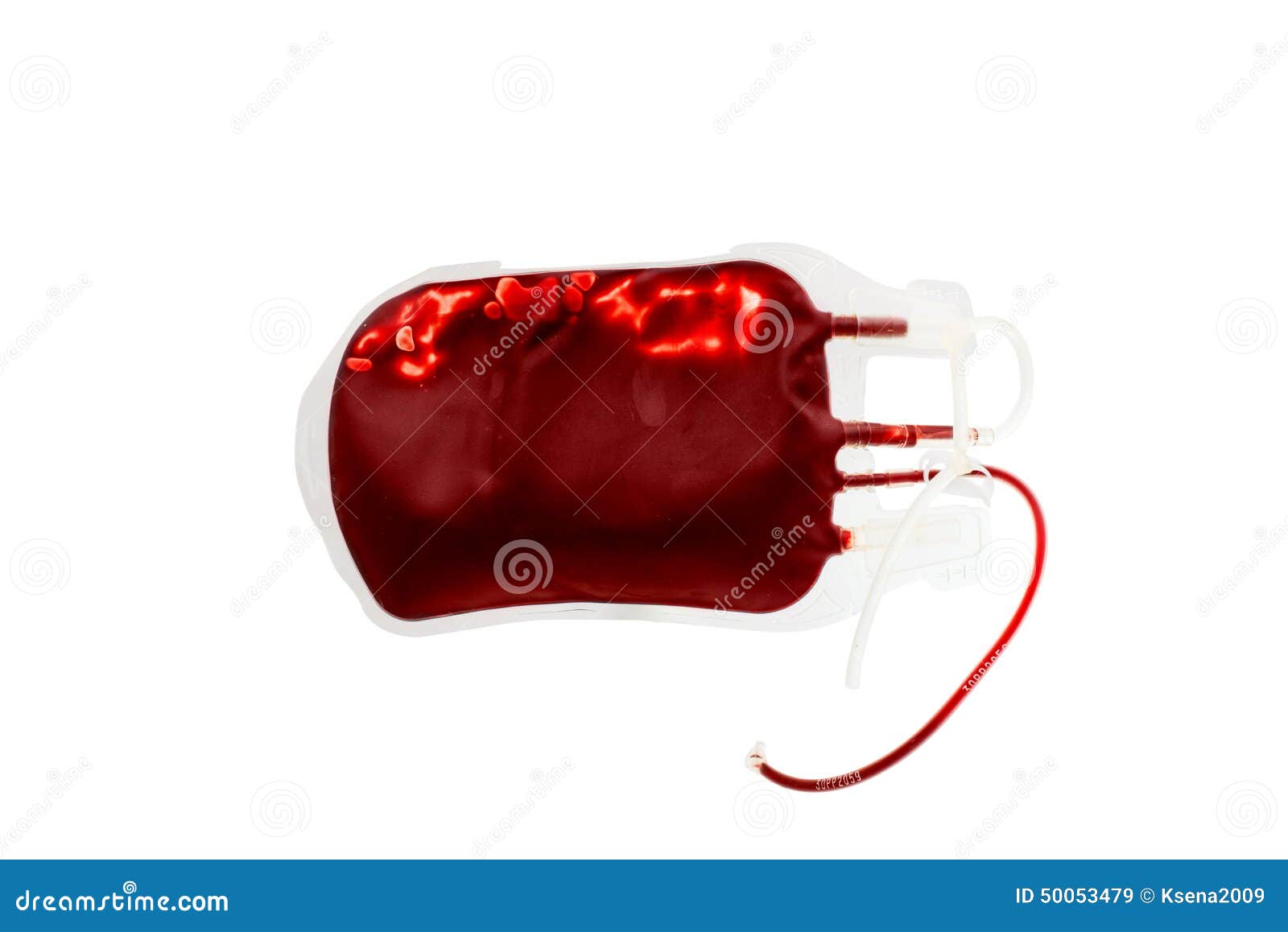Bag of Blood and Plasma Isolated Stock Image - Image of life ...