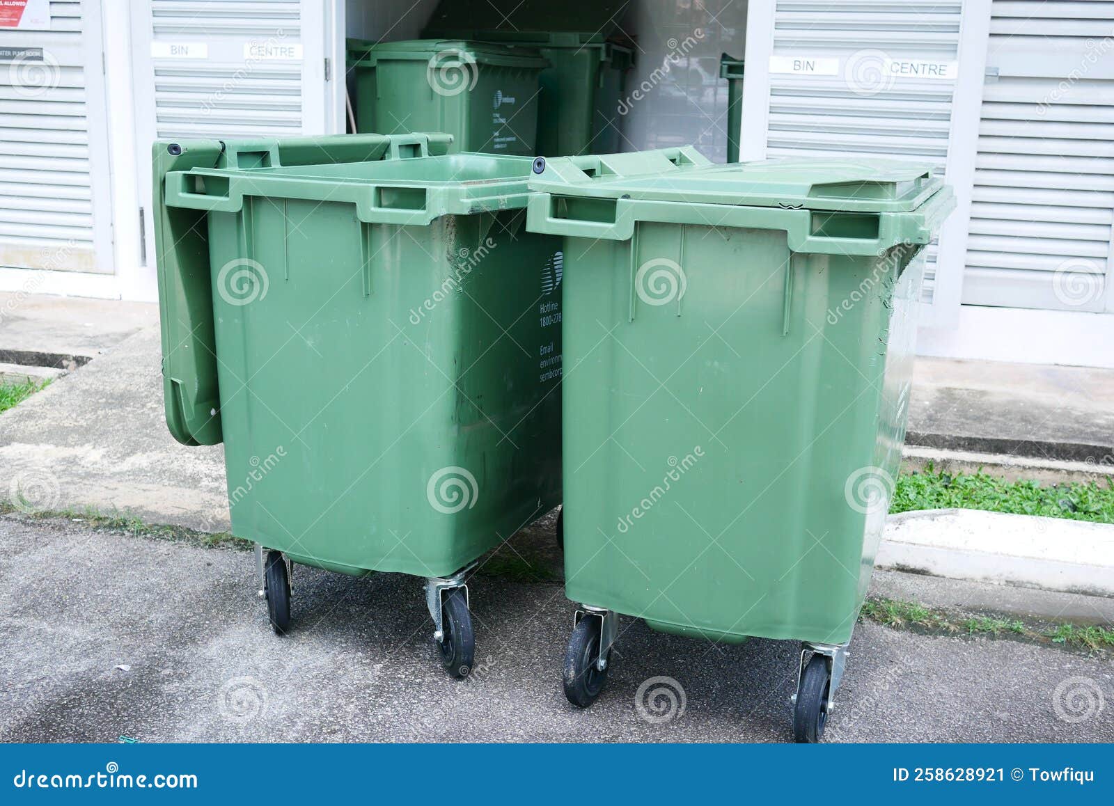 Bag with Garbage and Rubbish Bin Stock Image - Image of discard ...