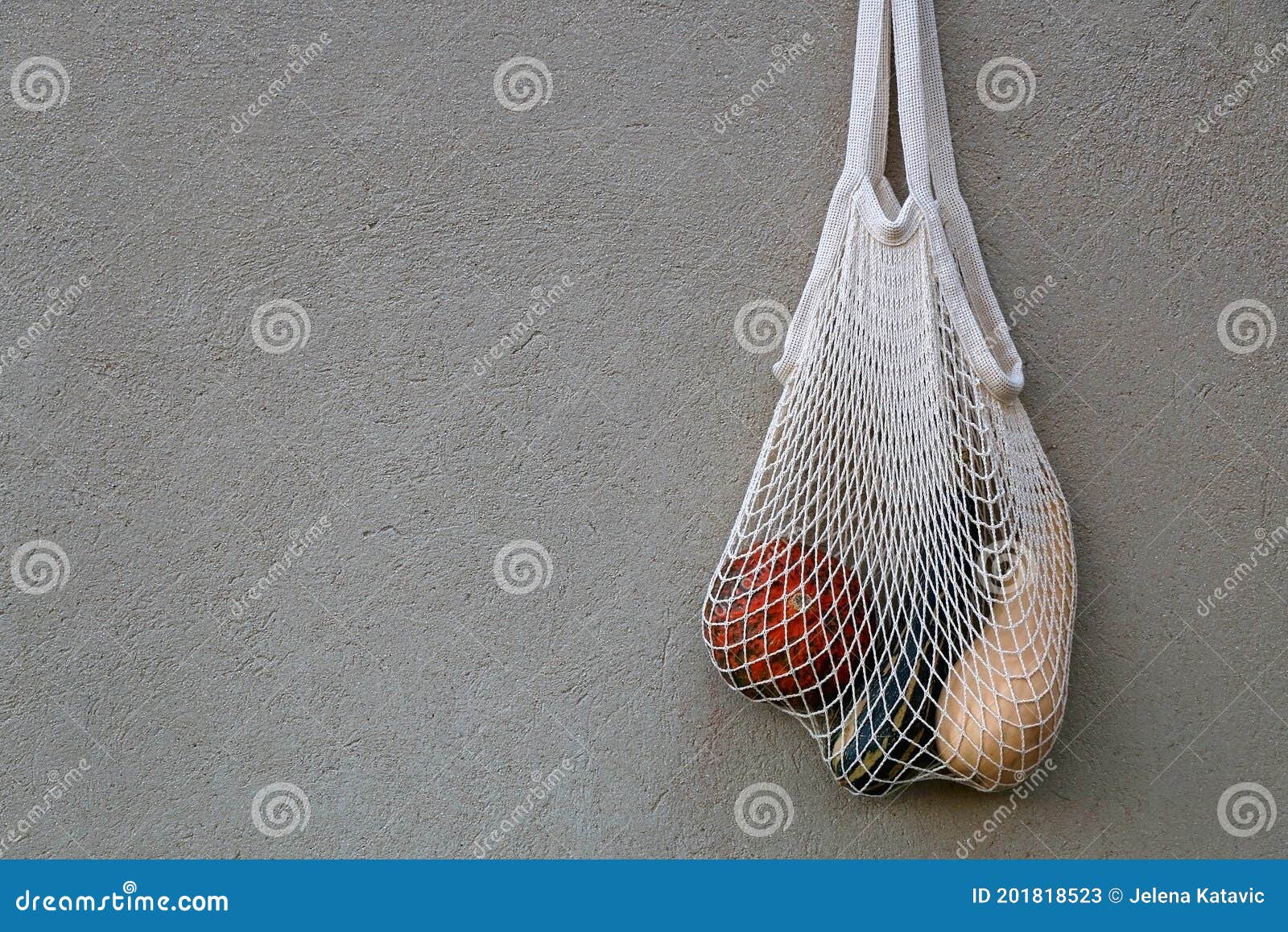 Bag with Gourds stock image. Image of copy, courgette - 201818523