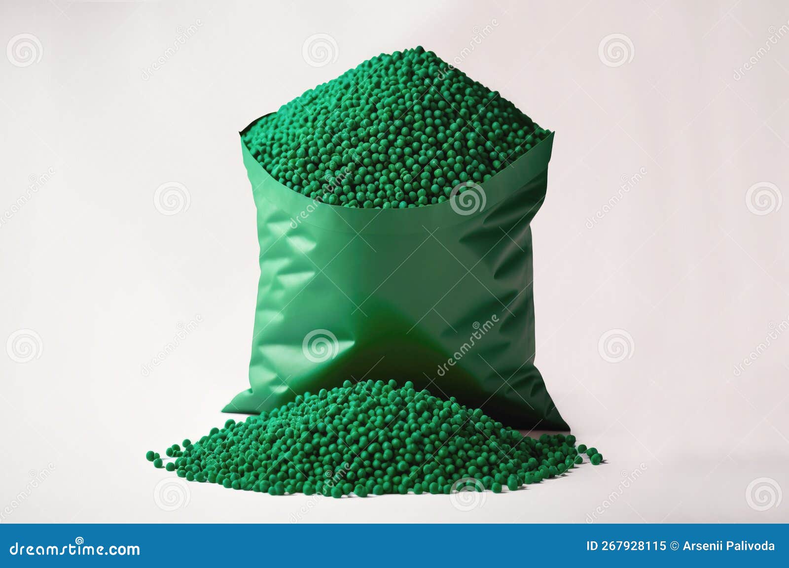 Green Biodegradable Plastic Granules, Plastic Waste Reduction Stock ...