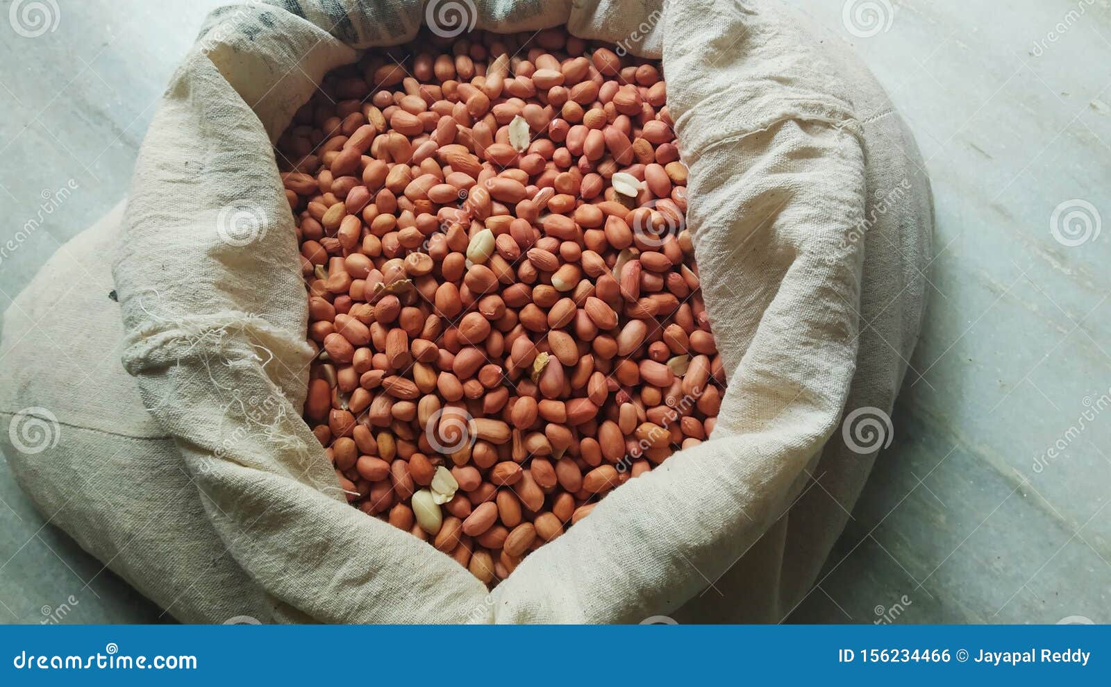 Bag of Groundnut Seeds in a Store House Stock Photo - Image of ...