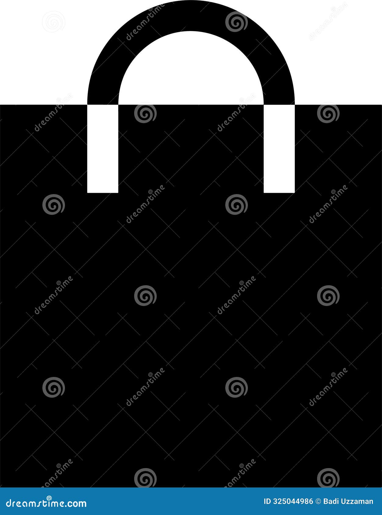 Bag Icon Symbol Vector Image Stock Vector - Illustration of symbol ...