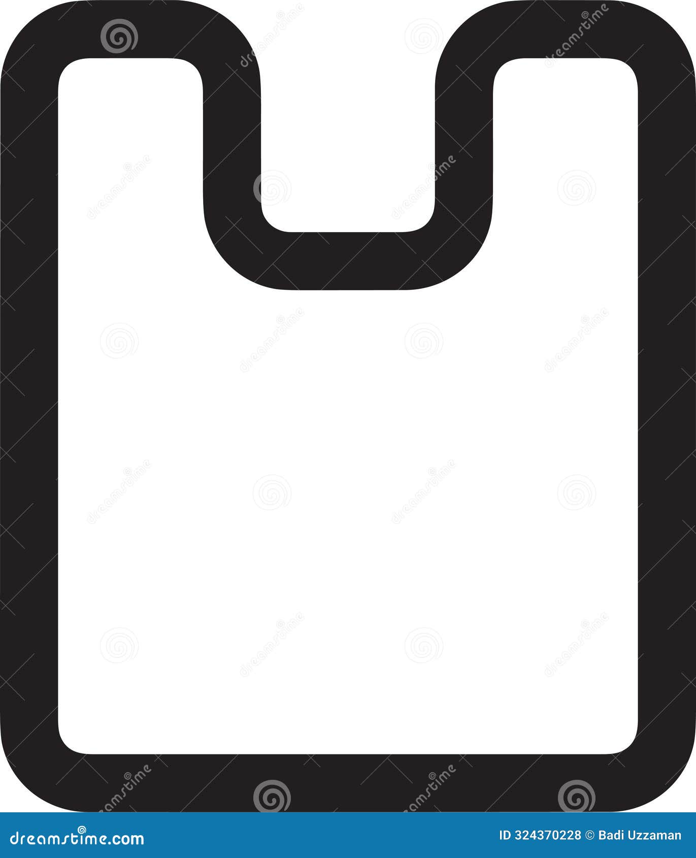 Bag Icon Symbol Vector Image Stock Vector - Illustration of handle ...