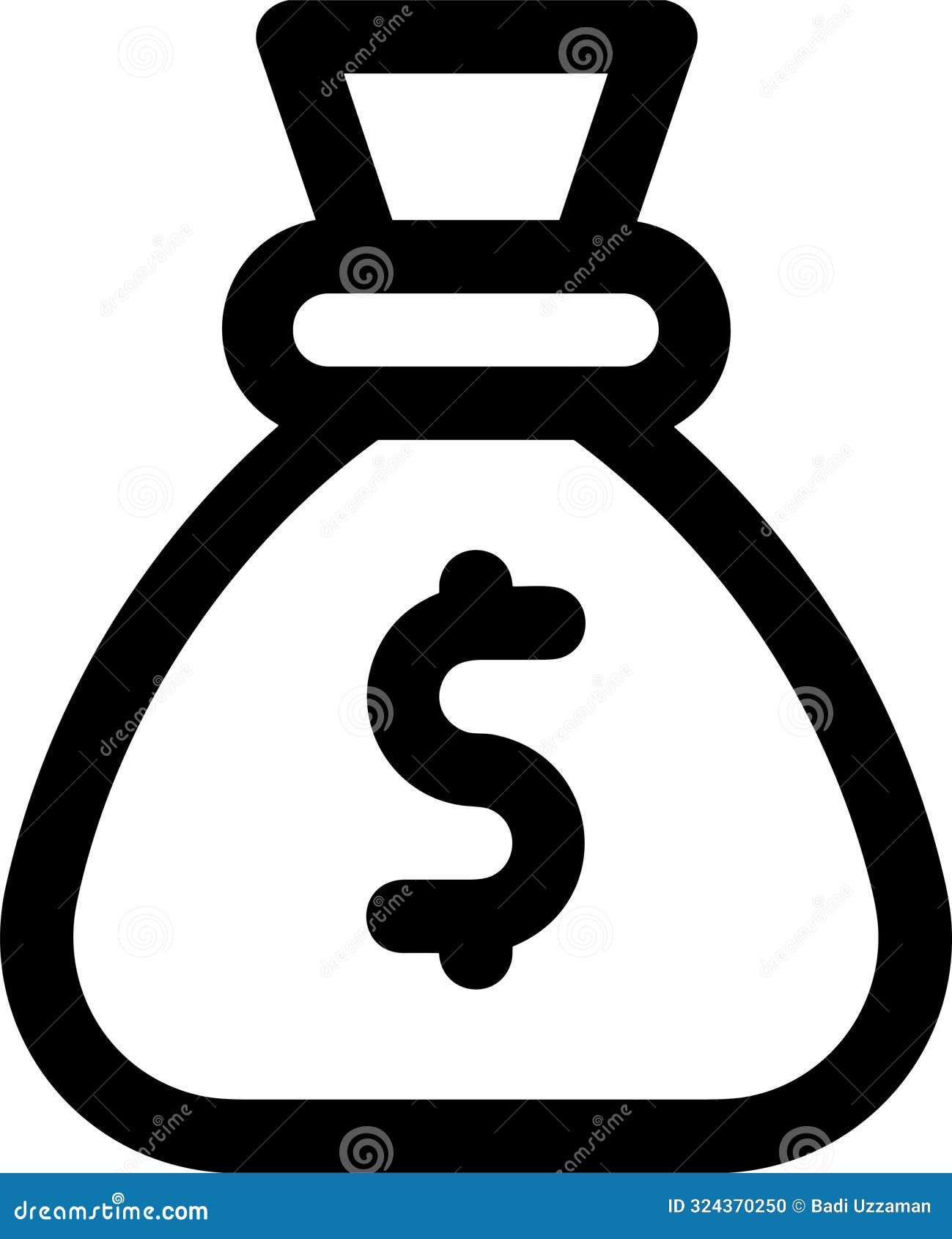 Bag Icon Symbol Vector Image Stock Vector - Illustration of design ...