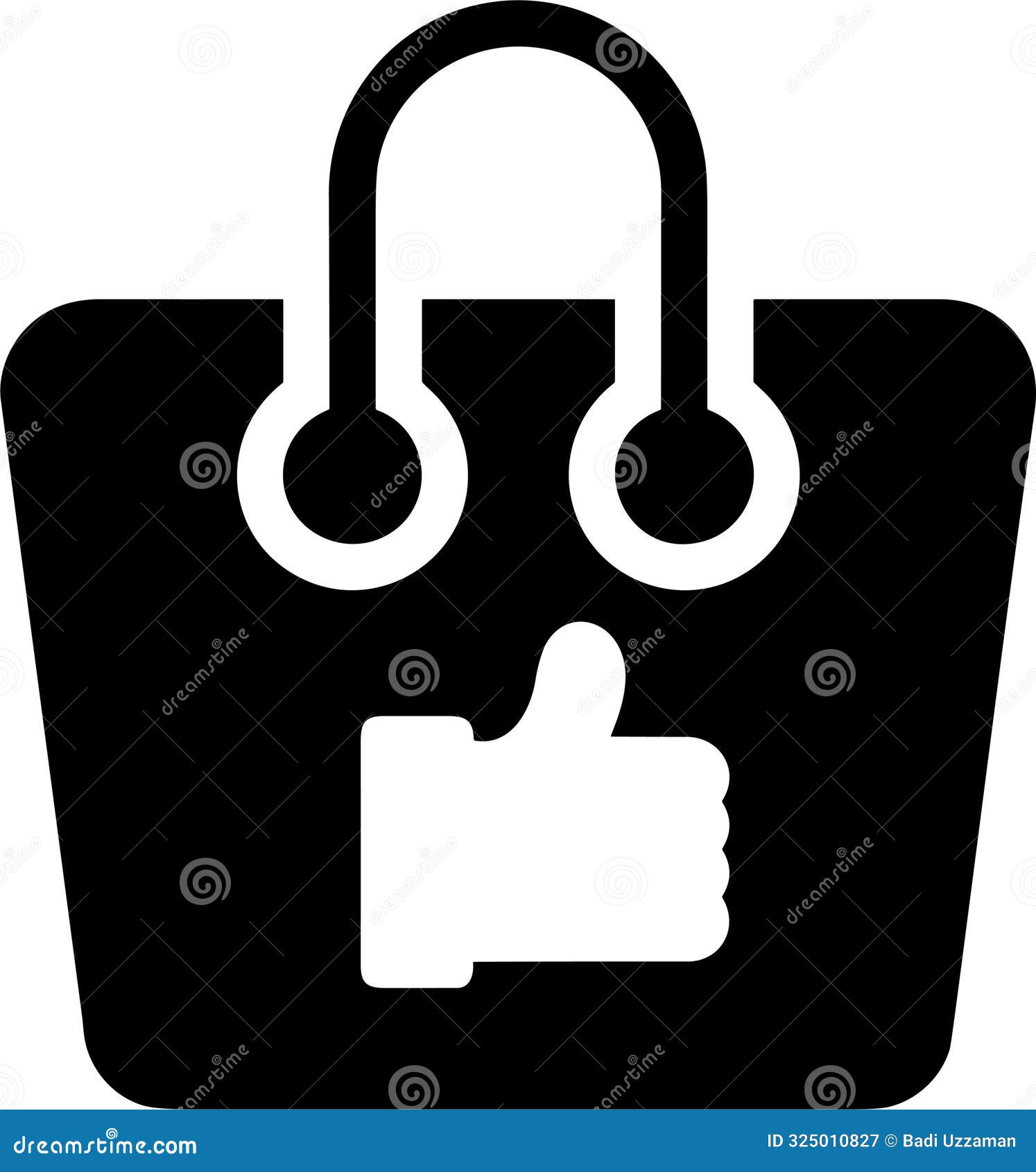 Bag Icon Symbol Vector Image Stock Vector - Illustration of flat ...