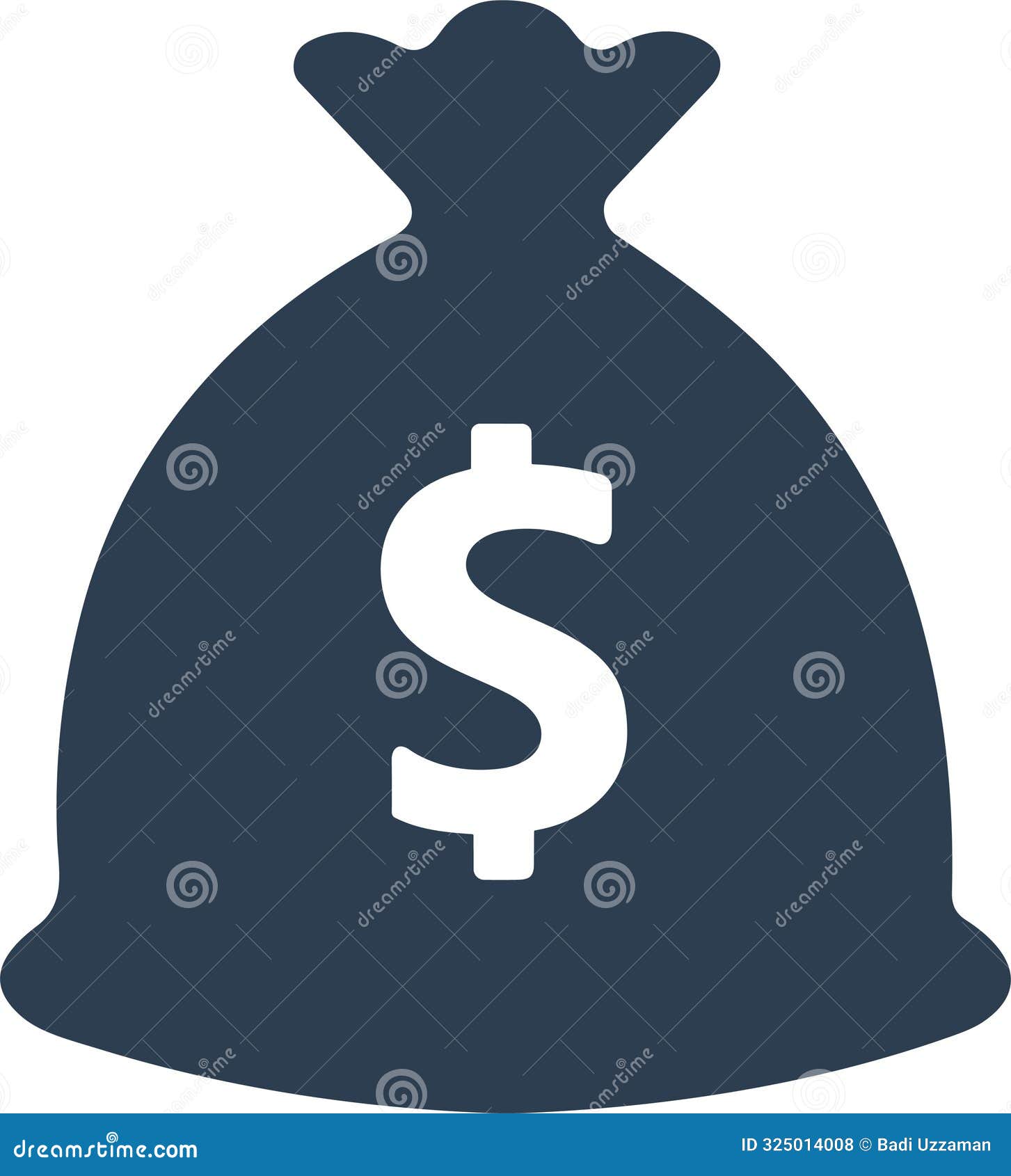 Bag Icon Symbol Vector Image Stock Vector - Illustration of vector ...