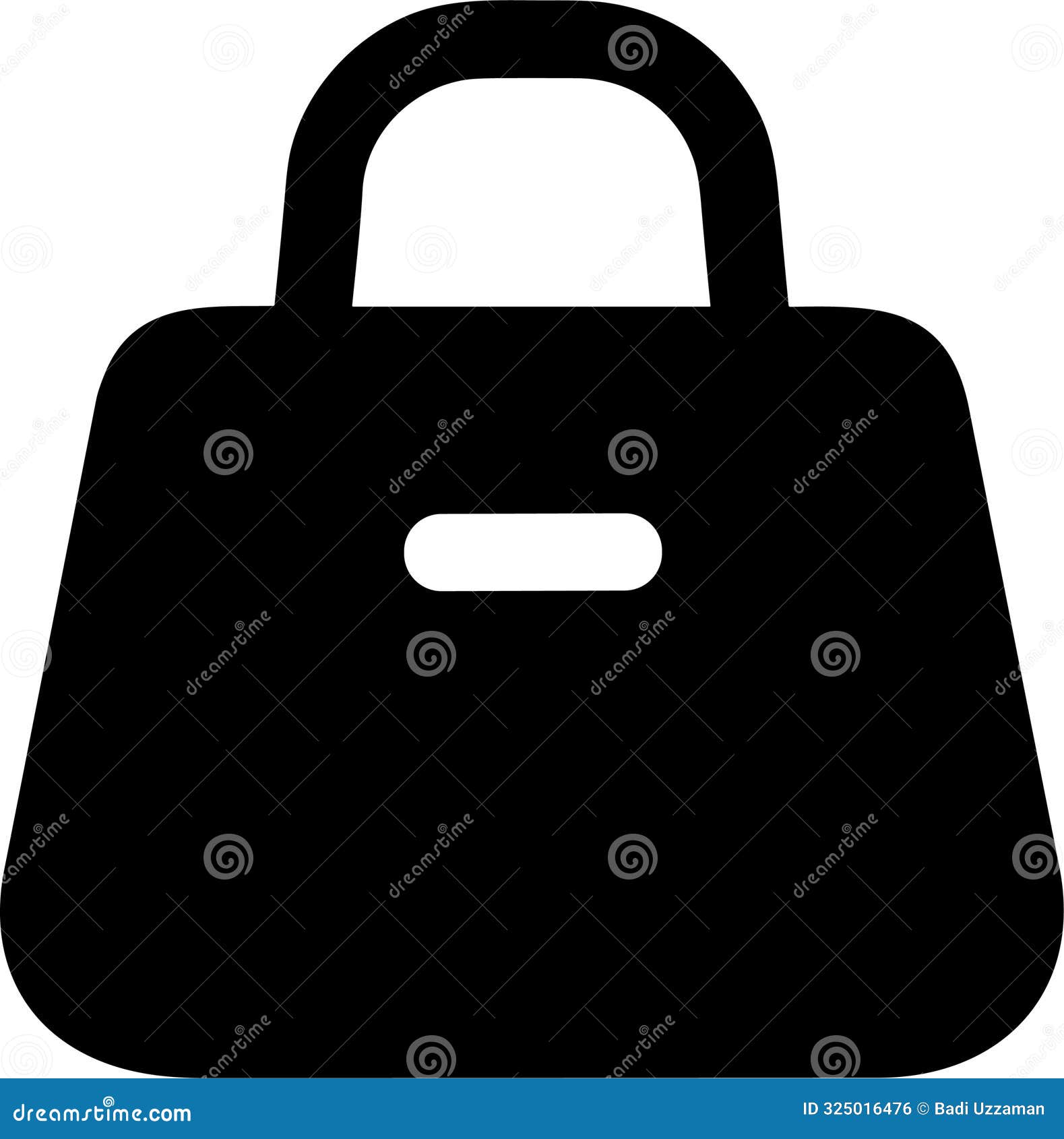 Bag Icon Symbol Vector Image Stock Vector - Illustration of icon, pack ...