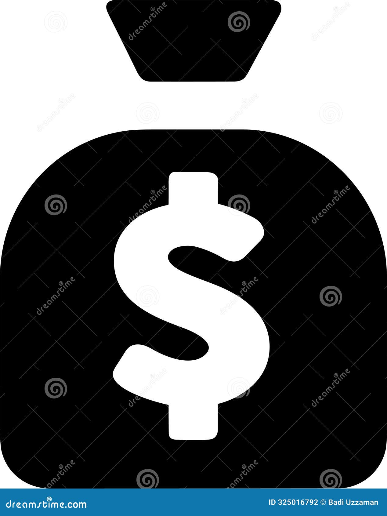 Bag Icon Symbol Vector Image Stock Vector - Illustration of retail ...
