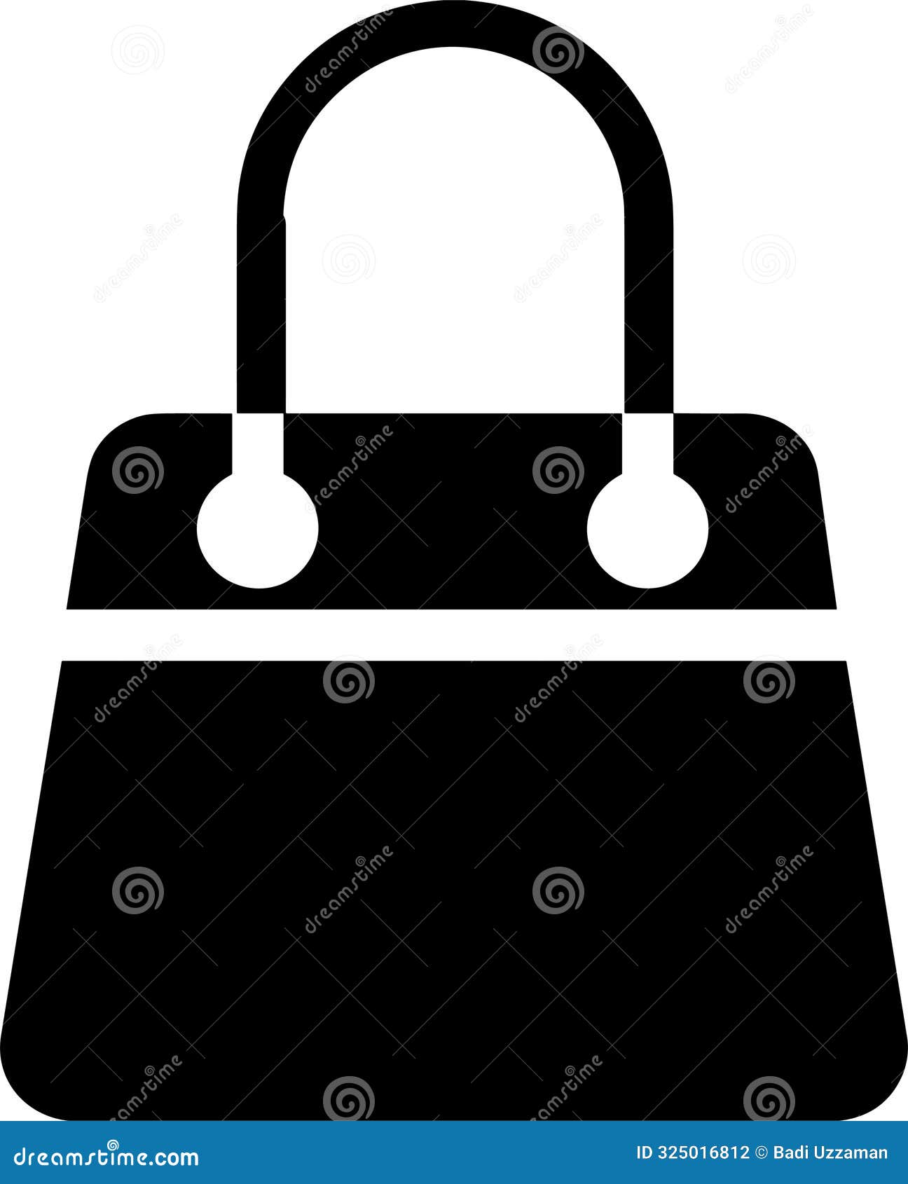 Bag Icon Symbol Vector Image Stock Vector - Illustration of merchandise ...