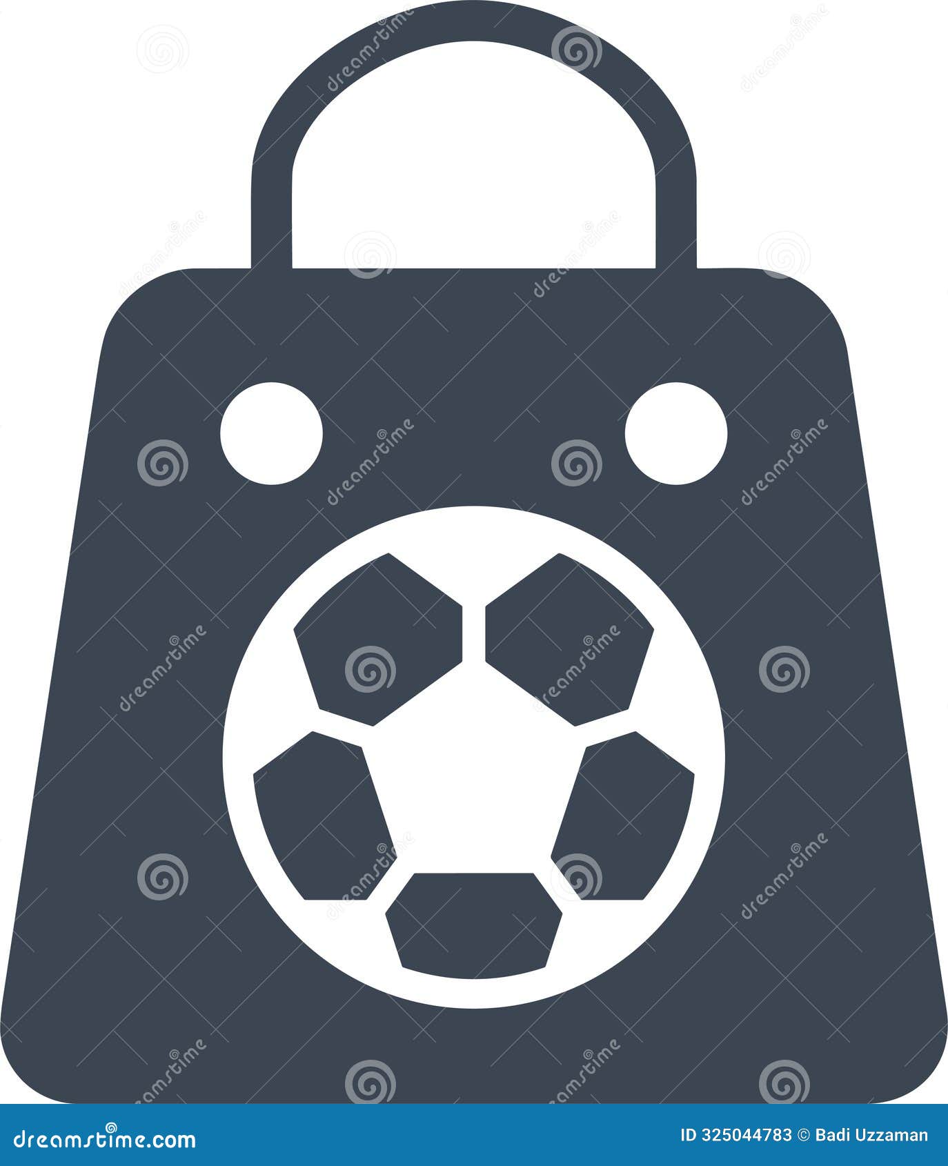 Bag Icon Symbol Vector Image Stock Vector - Illustration of symbol ...