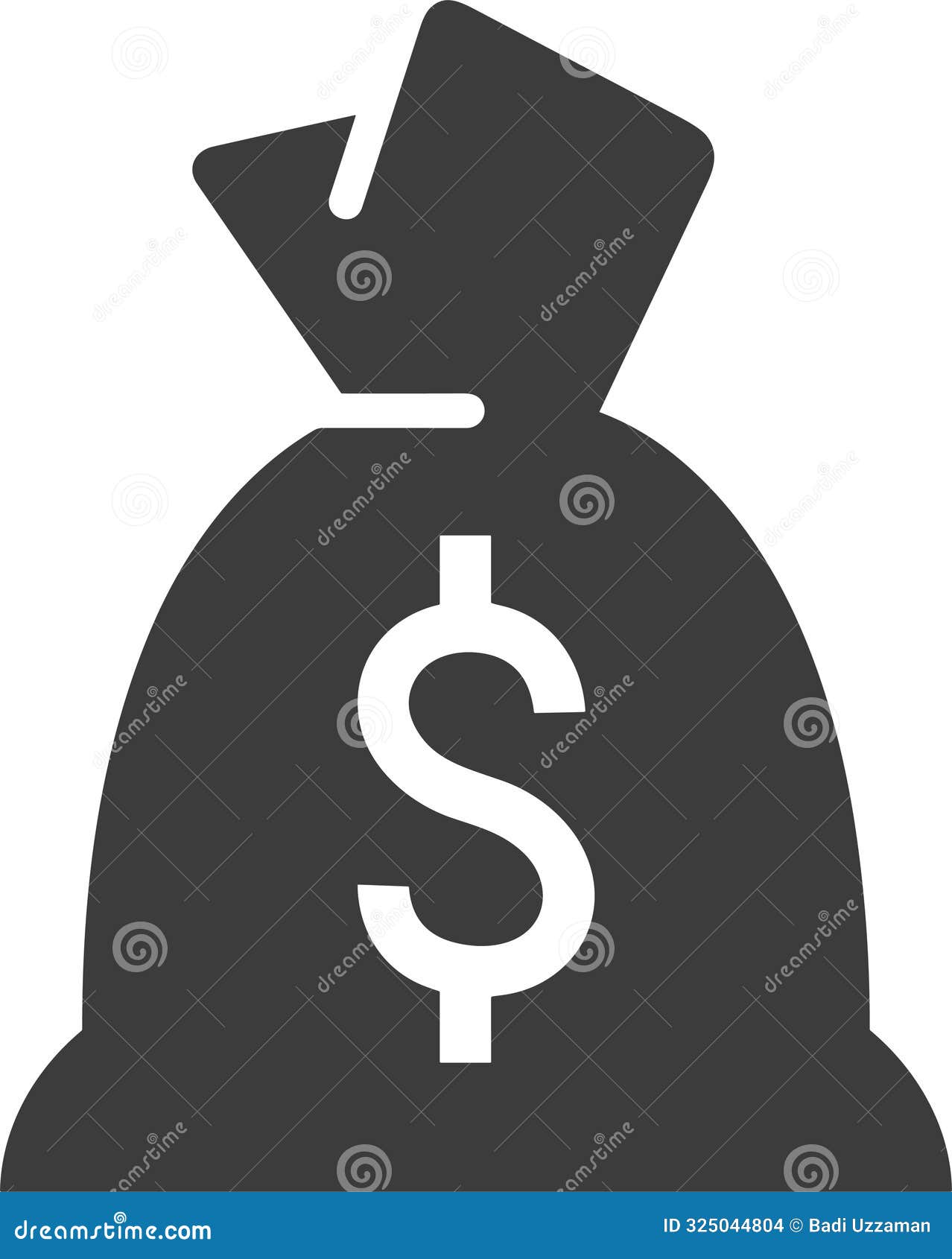 Bag Icon Symbol Vector Image Stock Vector - Illustration of commerce ...