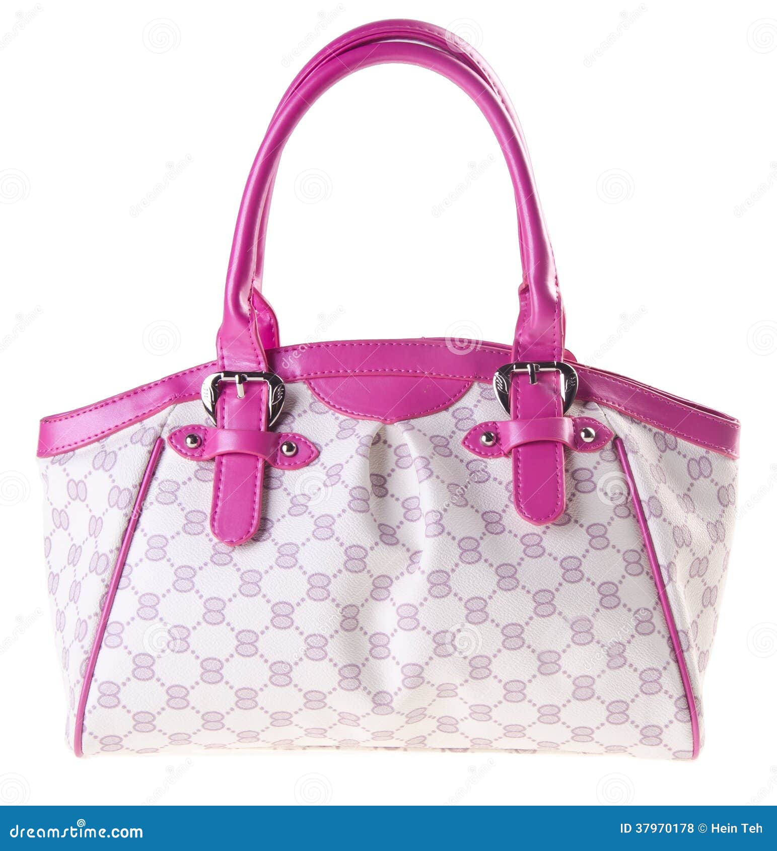 Bag, Ladies Bag on the White Background. Stock Photo - Image of glossy ...