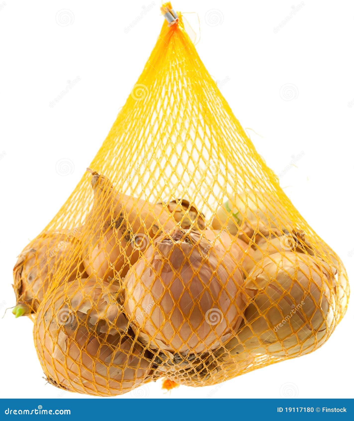 Bag of onions stock photo. Image of onions, isolated - 19117180