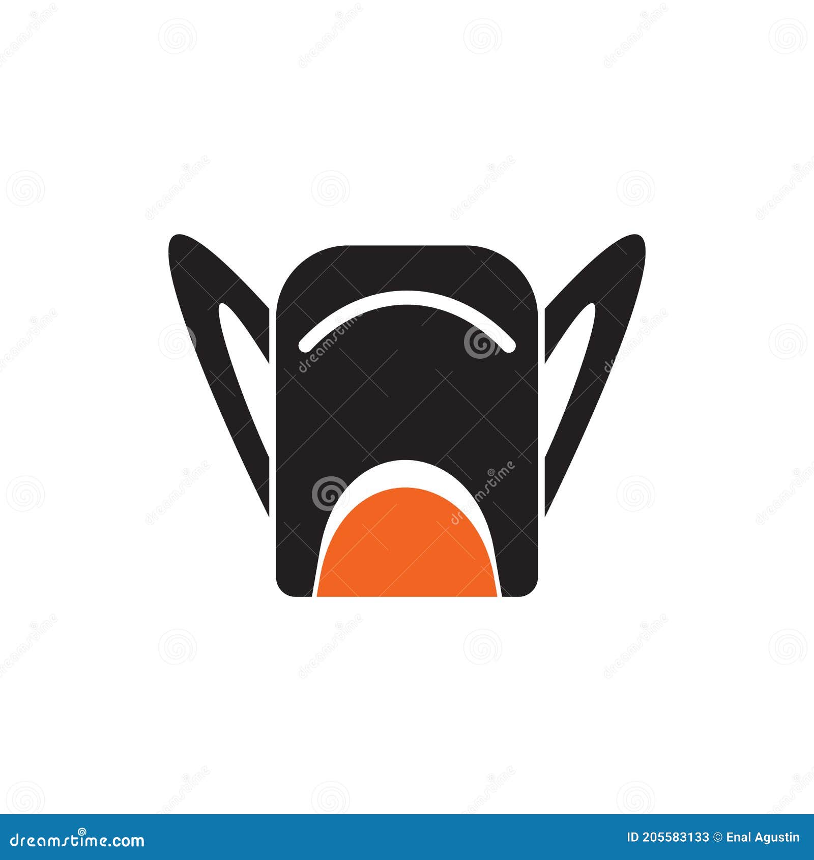 Bag Pack Logo Design Template Stock Vector - Illustration of vector ...