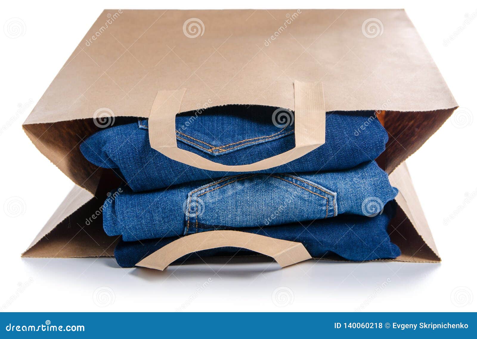 Stack Of Old Jeans, Ready For Recycling. Zero Waste Upcycle Old Denim ...