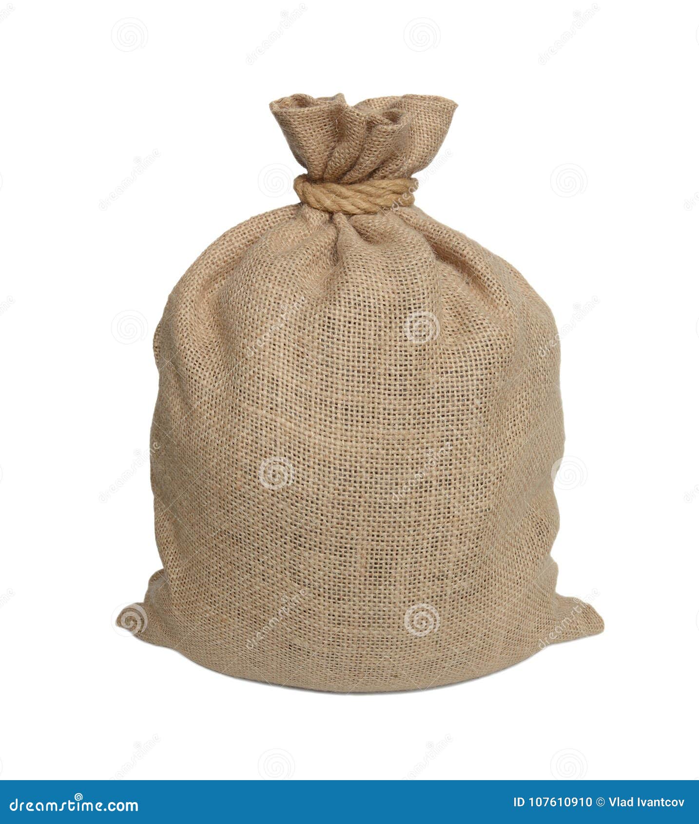 Bag from a sacking stock photo. Image of close, hemp - 107610910