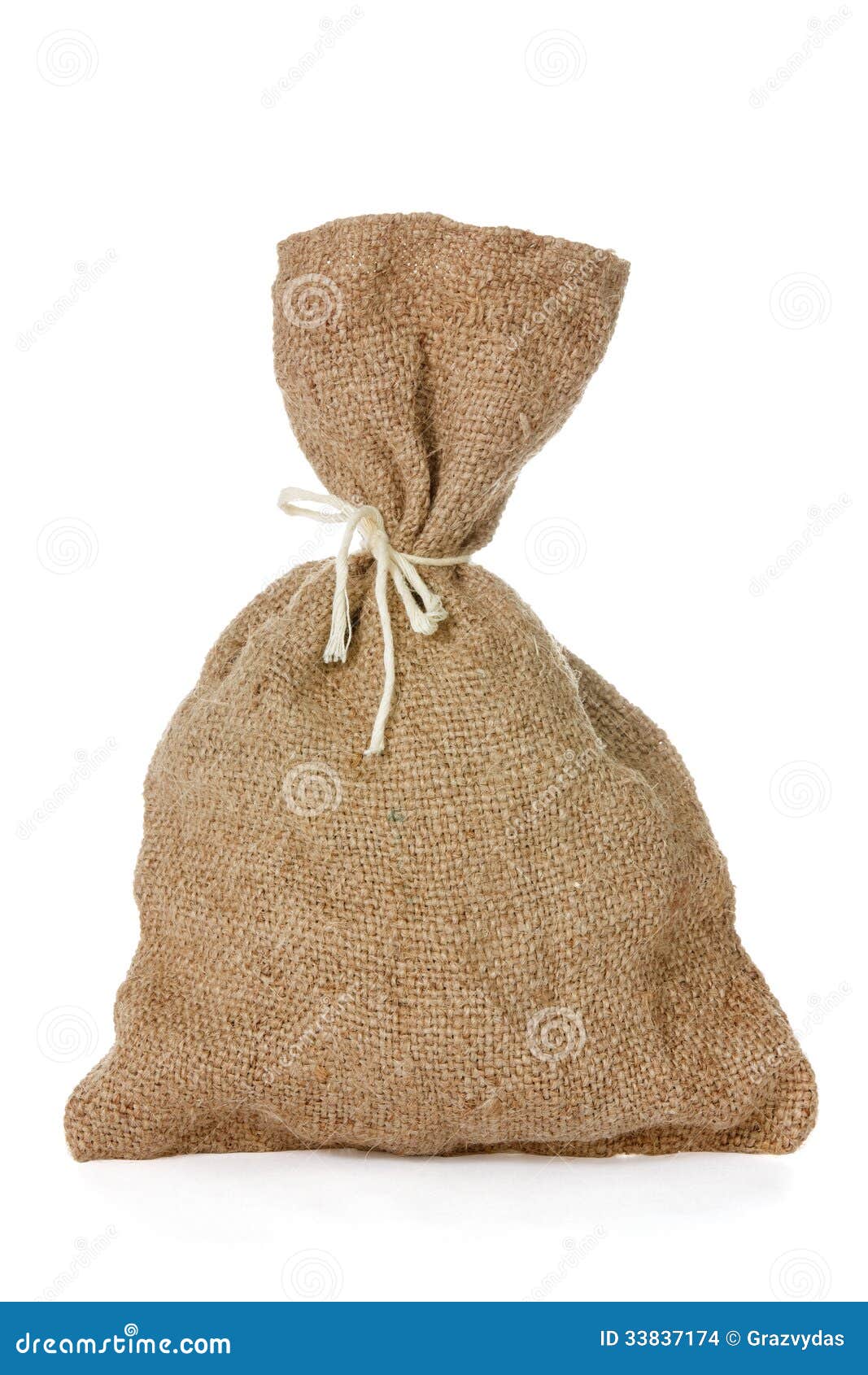 Bag from a sacking stock photo. Image of full, material - 33837174