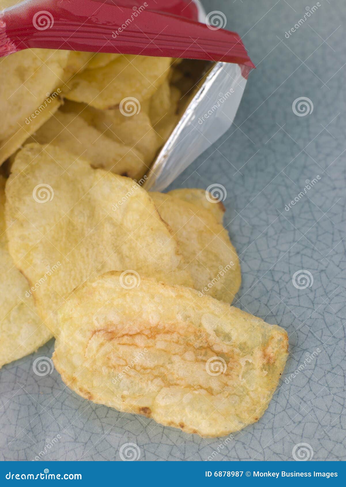 Bag of Salted Crisps stock image. Image of pack, people - 6878987