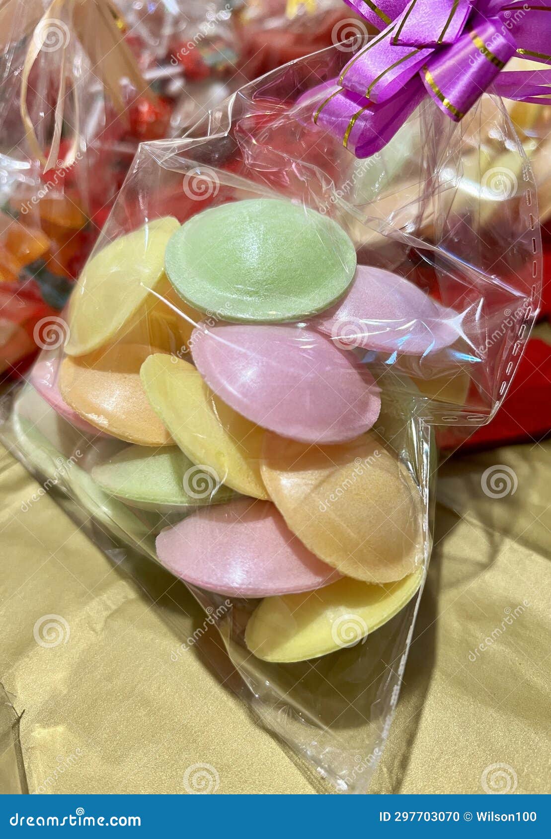 Bag of Sweets stock photo. Image of gifts, space, present - 297703070