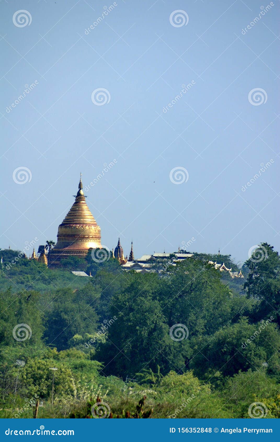 Bagan Archaeological Zone, Myanmar Stock Photo - Image of southeast ...