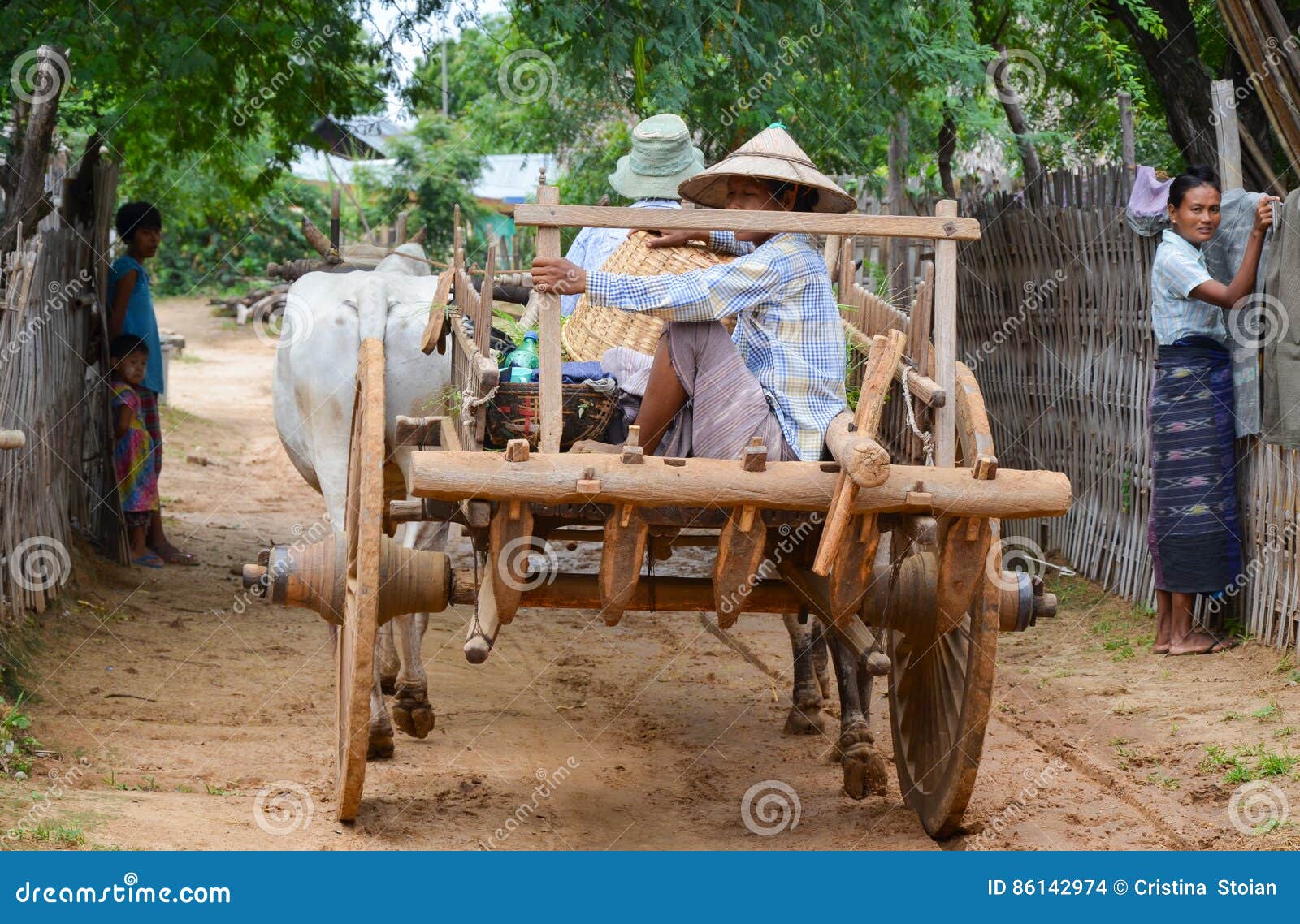 Bagan countryside, Myanmar editorial stock image. Image of burma - 86142974