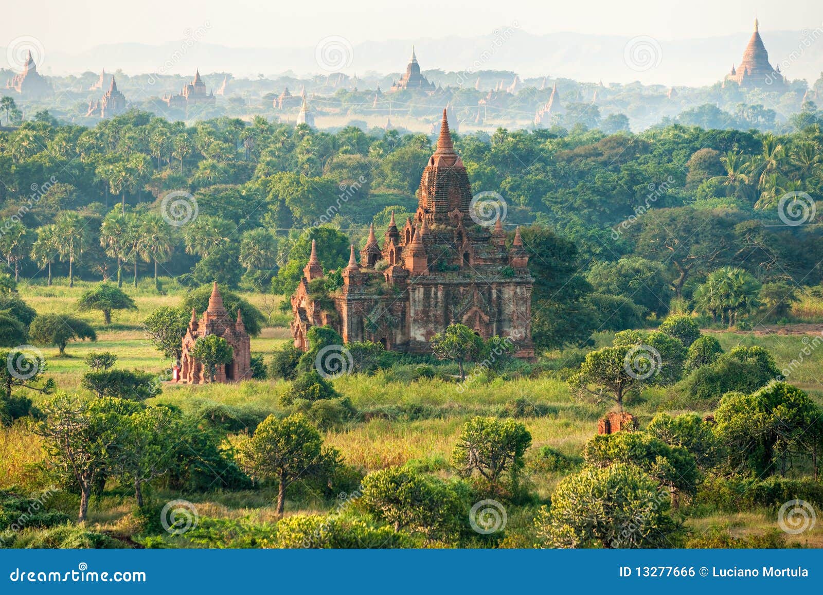 Bagan, Myanmar. stock photo. Image of ethnicity, bagan - 13277666