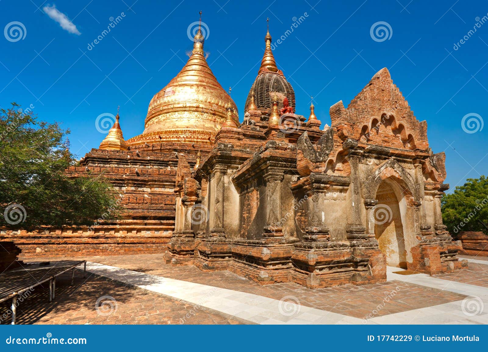 Bagan, Myanmar. stock image. Image of culture, outdoors - 17742229